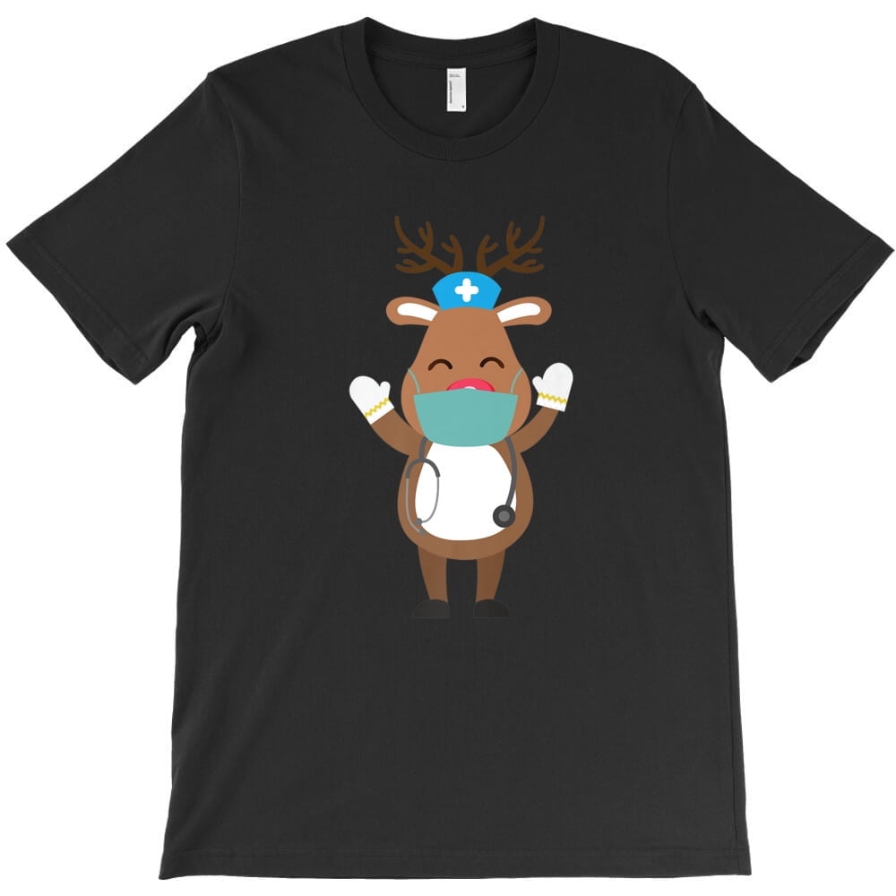 Nurse Reindeer Funny Christmas Healthcare Deer Fans Gift Holiday ...