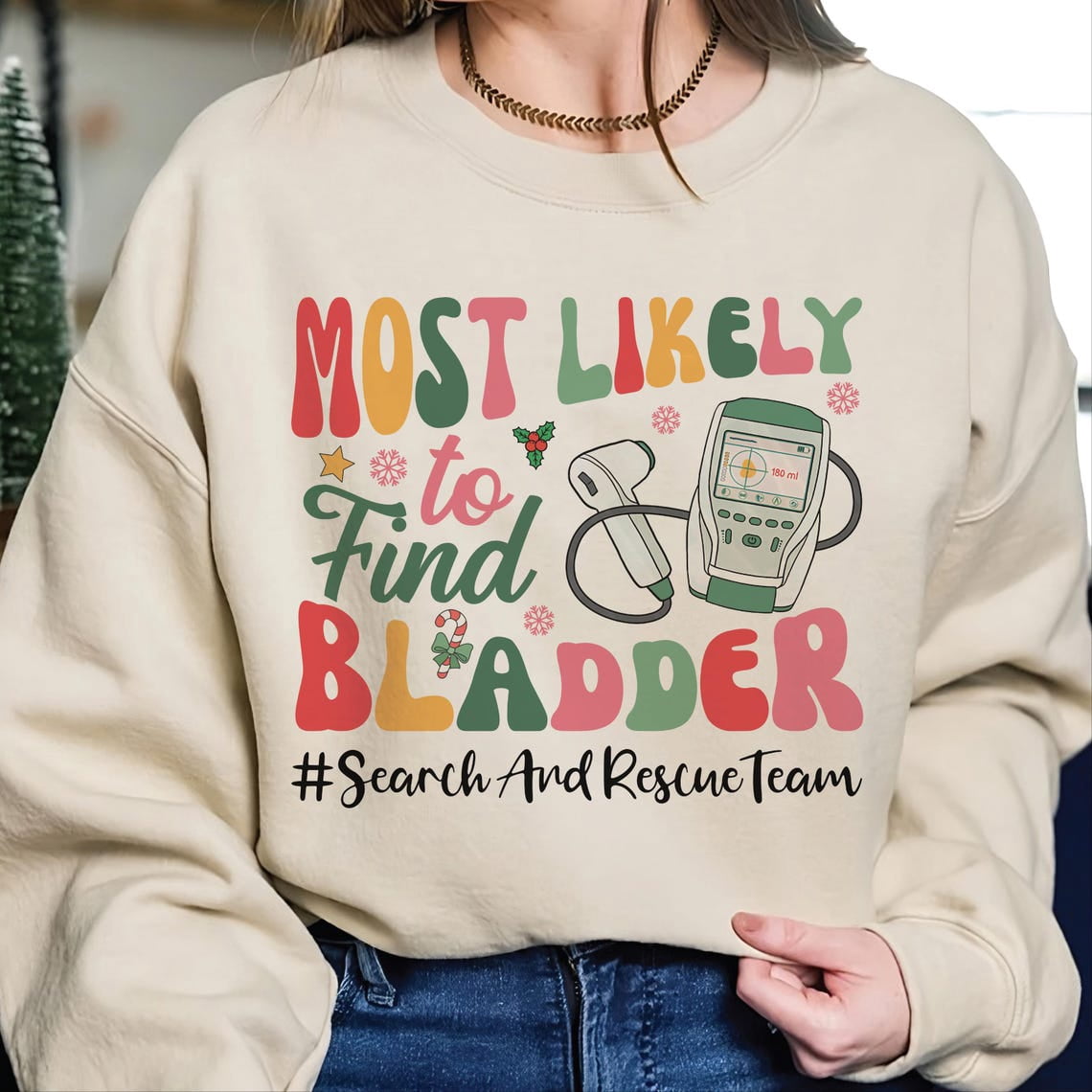 Nurse Sayings Bladder Scanner Urology Sweatshirt - Walmart.com