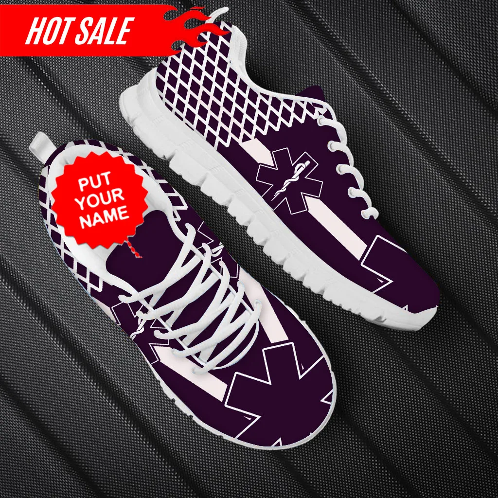 Nurse Shoes for Women Medical Student Hospital Paramedic EMT EMS Flats ...