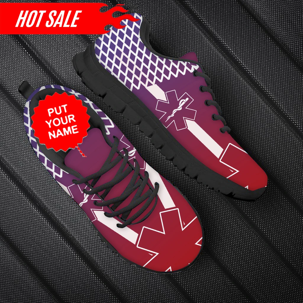 Nurse Shoes for Women Medical Student Hospital Paramedic EMT EMS Flats ...