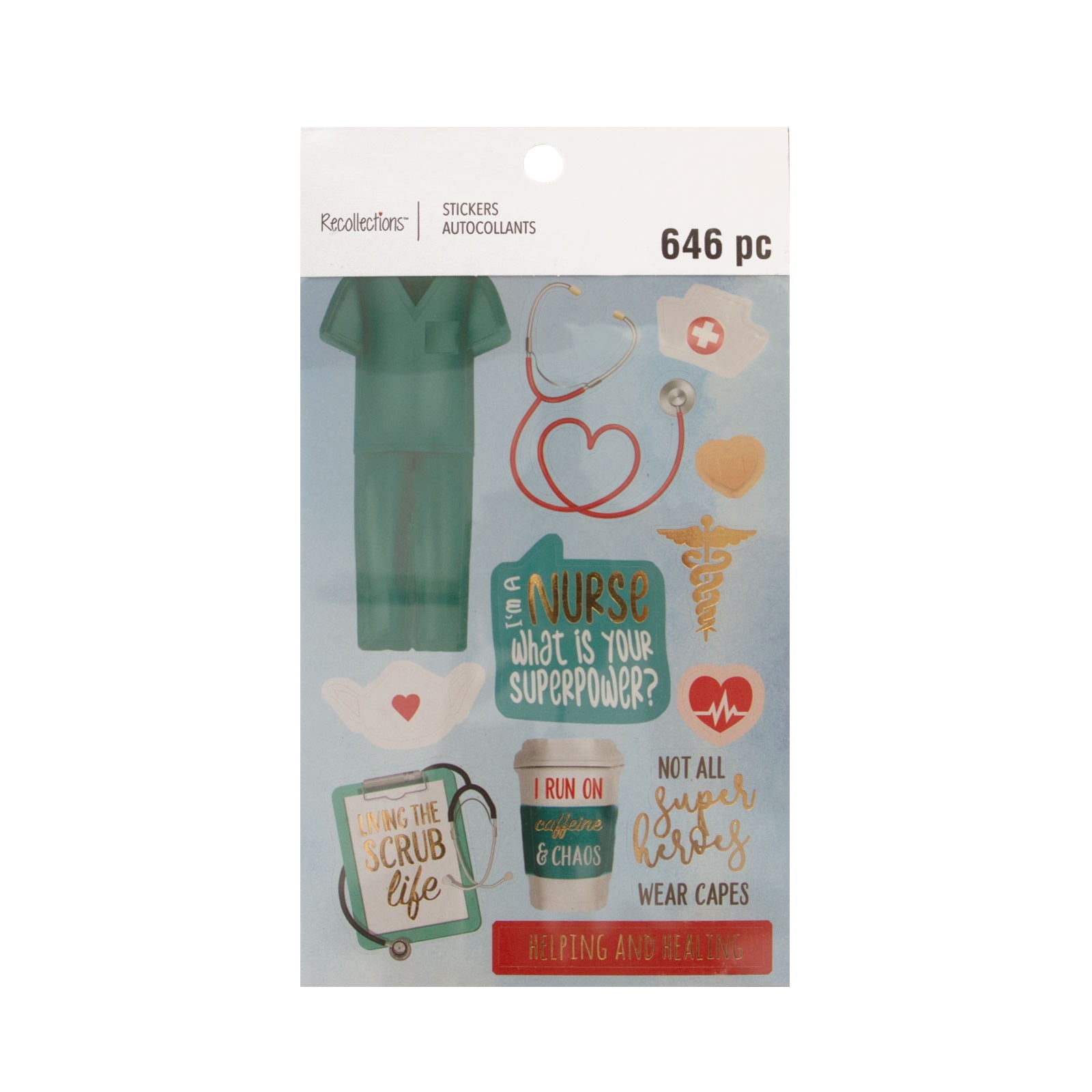 Nurse Stickers by Recollections - Walmart.com