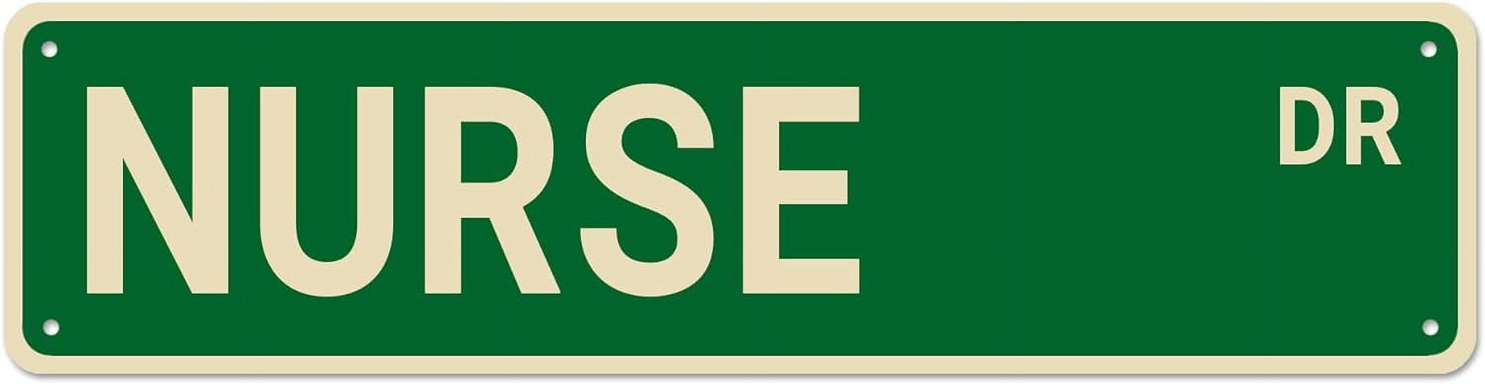 Nurse Street Signs, Nurse Decor Nurse Sign Nurse Gift, Wall Decor for ...