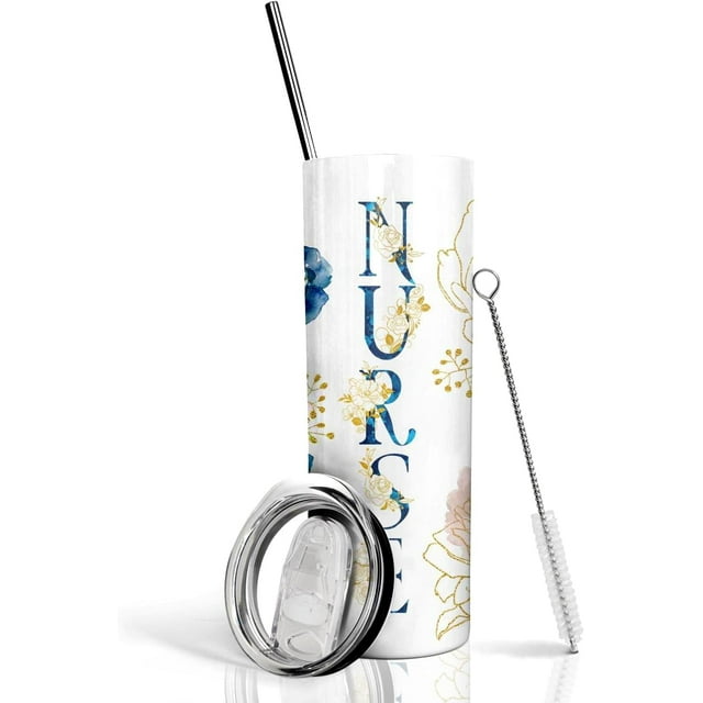 Nurse Tumbler - Nurse Cups Nurse Gifts For Women - 20 Oz Insulated ...