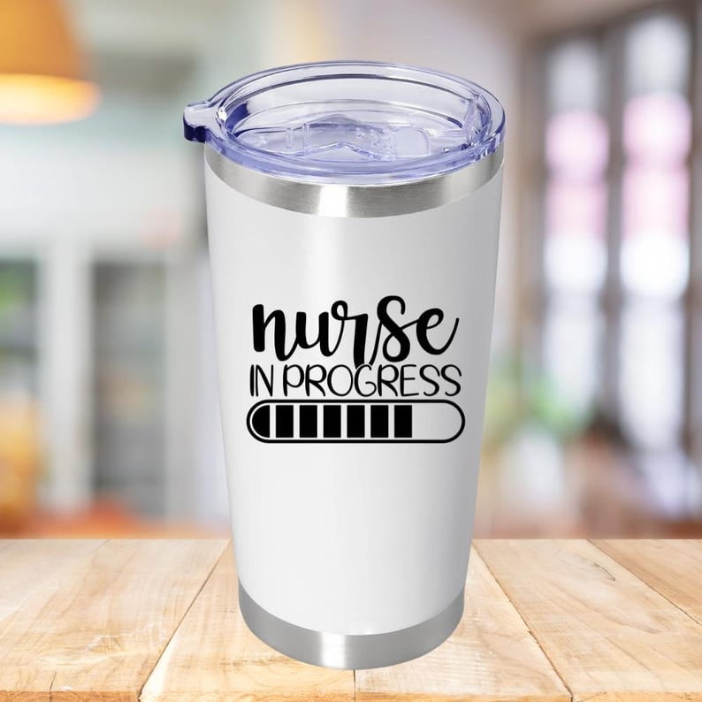Nurse Week Tumbler 20oz Nursing Gift, Nursing School Future Nurse Graduation Gift, Funny Work ...