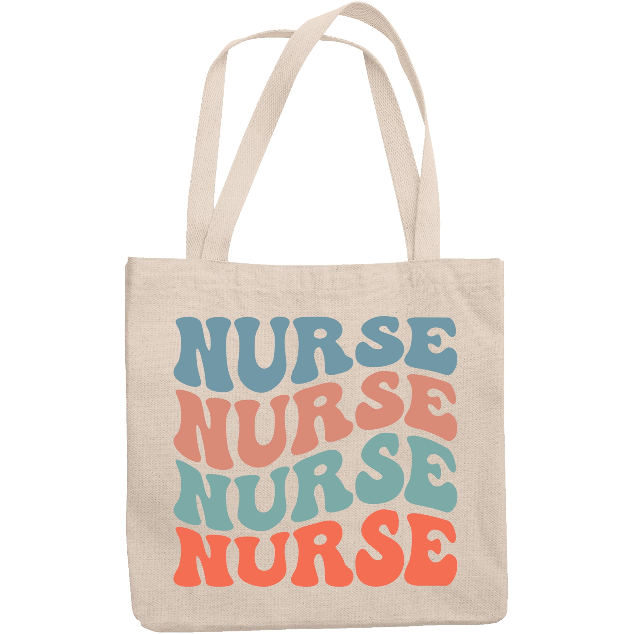 Nurse Word, Medical Profession Themed, Groovy Retro Wavy Text Merch ...