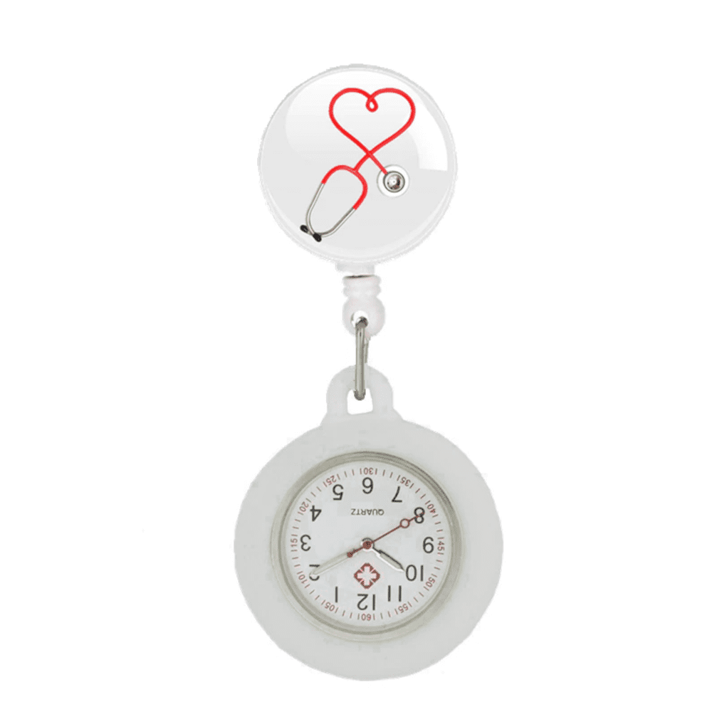 Nurse and Doctor Stethoscope Brooch Pocket Watch COP-1088 - Walmart.com