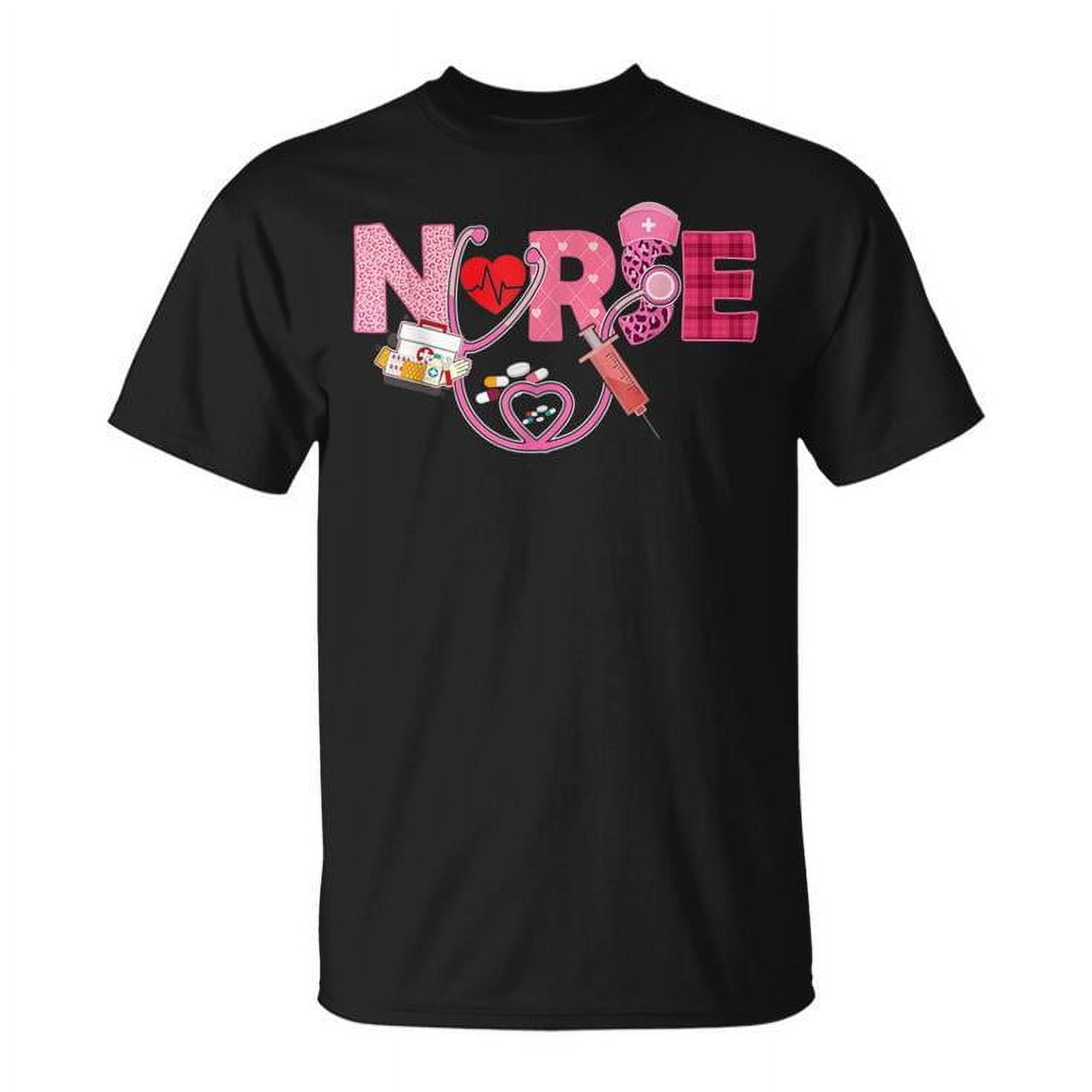 Nurse's Day T-Shirt – Nurse Life Shirt for Nurse Week 2025, Proud Nurse ...