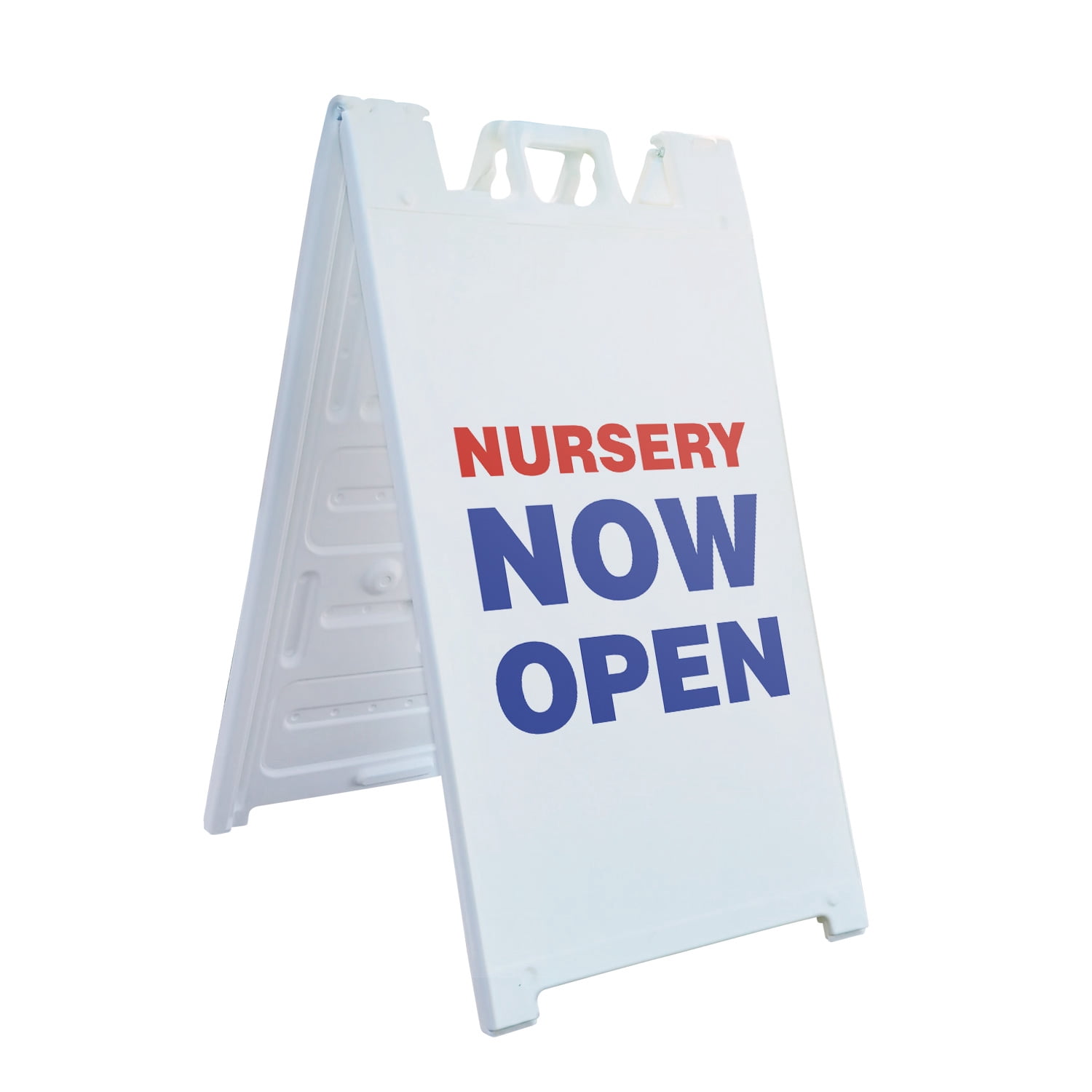 Nursery Now Open 24" x 36" Double Sided A-Frame Sidewalk Sign Includes ...