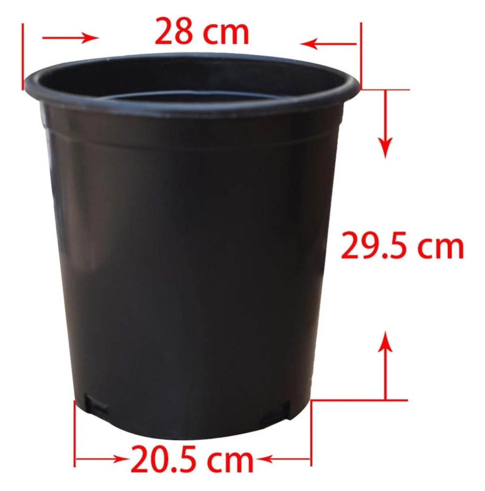 Nursery Pot 1 Gallon 1 Gal 2 Gal 3 Gal 5 Gal 7 Gal 10 Gal 15 Gal ...