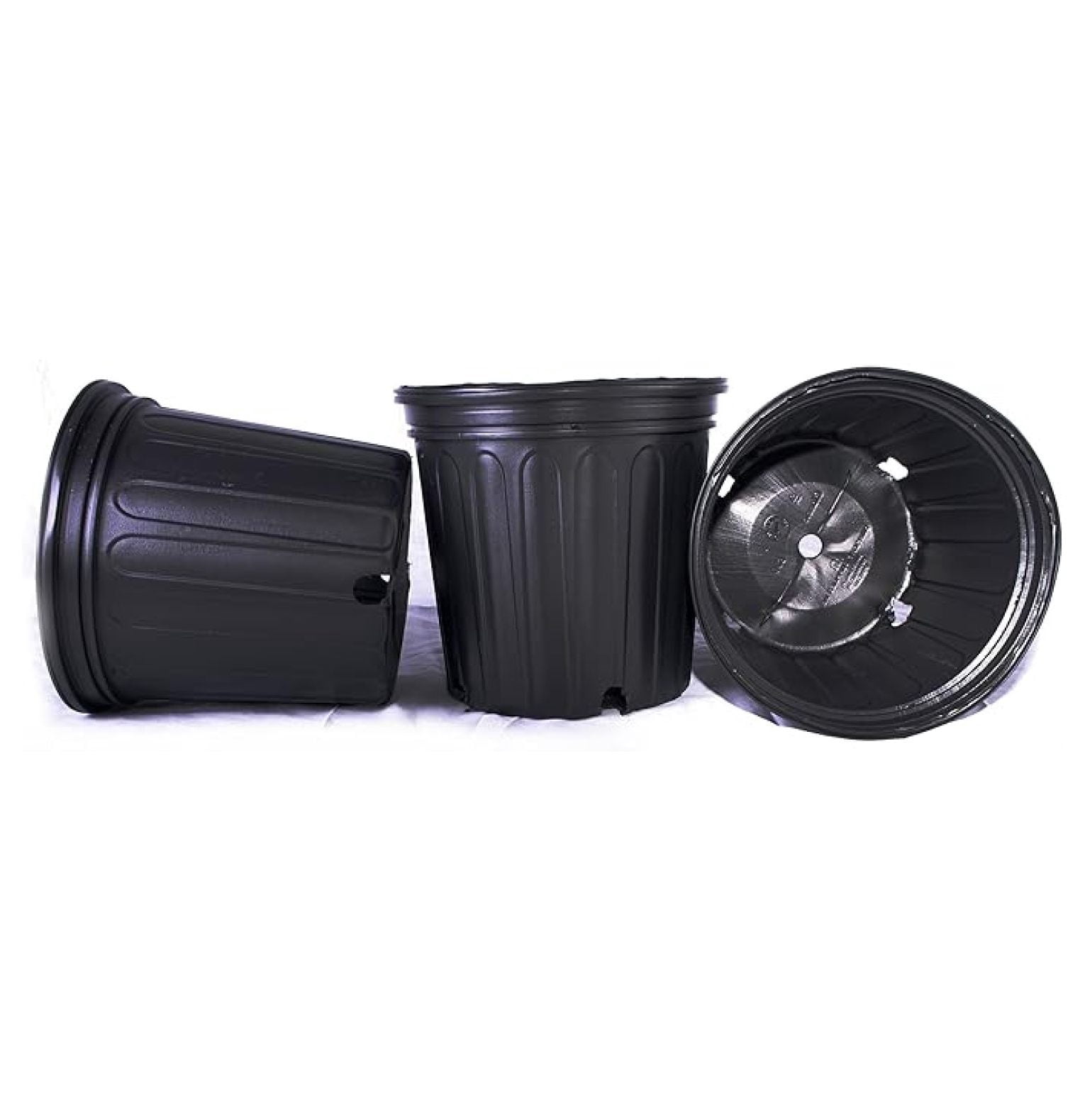 Nursery Pots 2 Gallon (100 Pack) - Plastic Plant Pots for Indoor ...