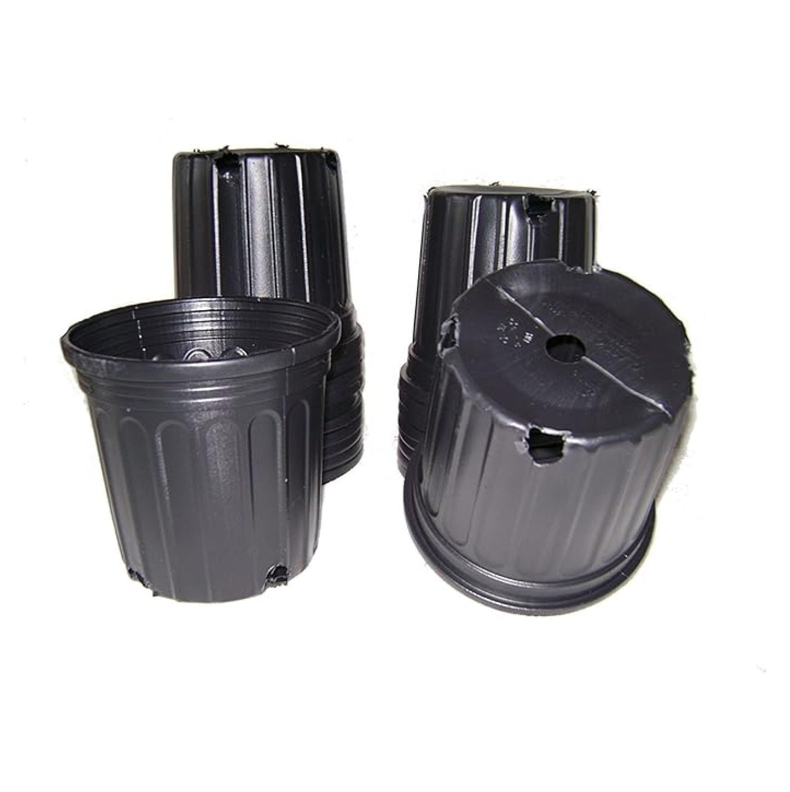 Nursery Pots 3 Gallon (26 Pack) - Plastic Trade Pots for Garden, Indoor ...