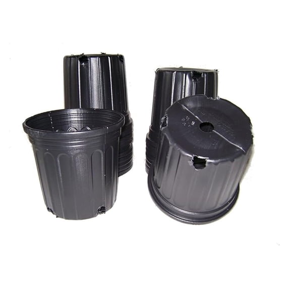 Nursery Pots 3 Gallon (26 Pack) - Plastic Trade Pots for Garden, Indoor ...