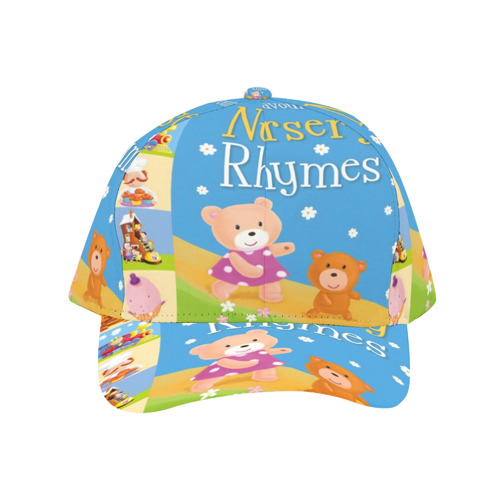 Nursery Rhymes-theme Baseball Cap For Men, Women & Kids, Classic Flat ...