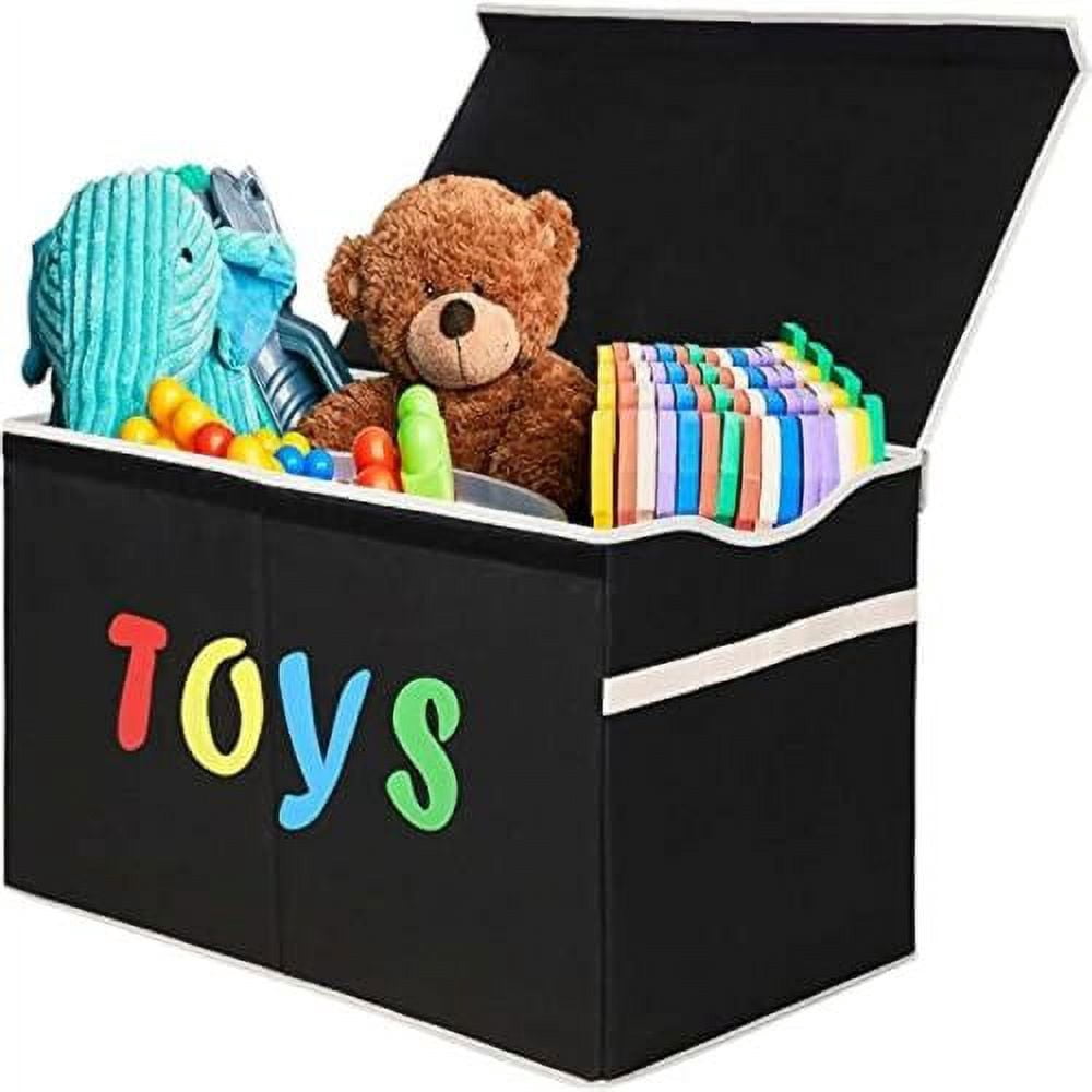 Nursery Room Toy Box Chest Storage Boxes Bins Baskets Organizer for ...