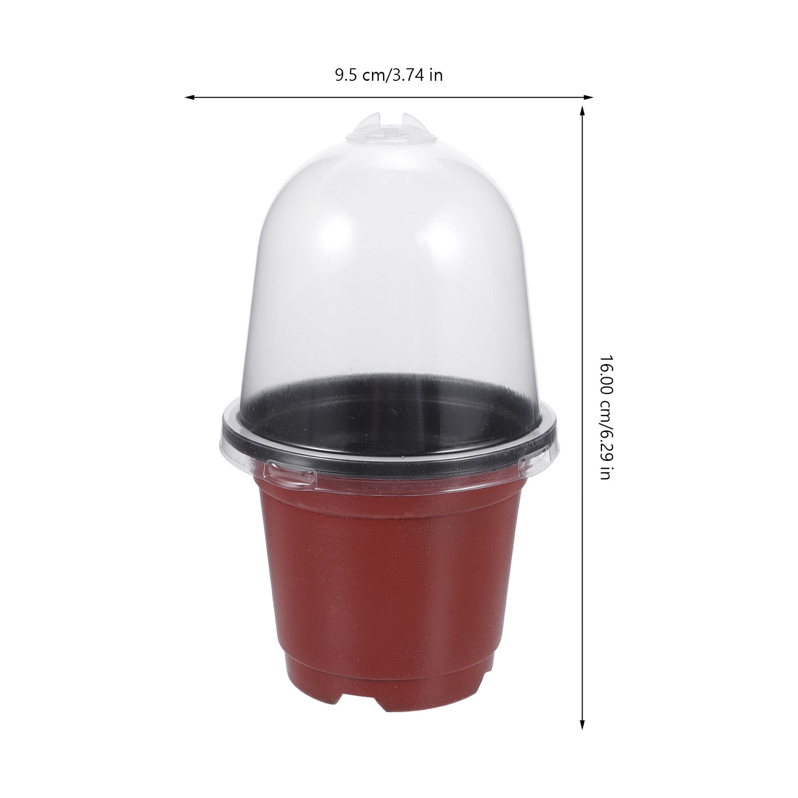 Nursery pots with humidity dome 10 Sets of Plant Nursery Pots with ...