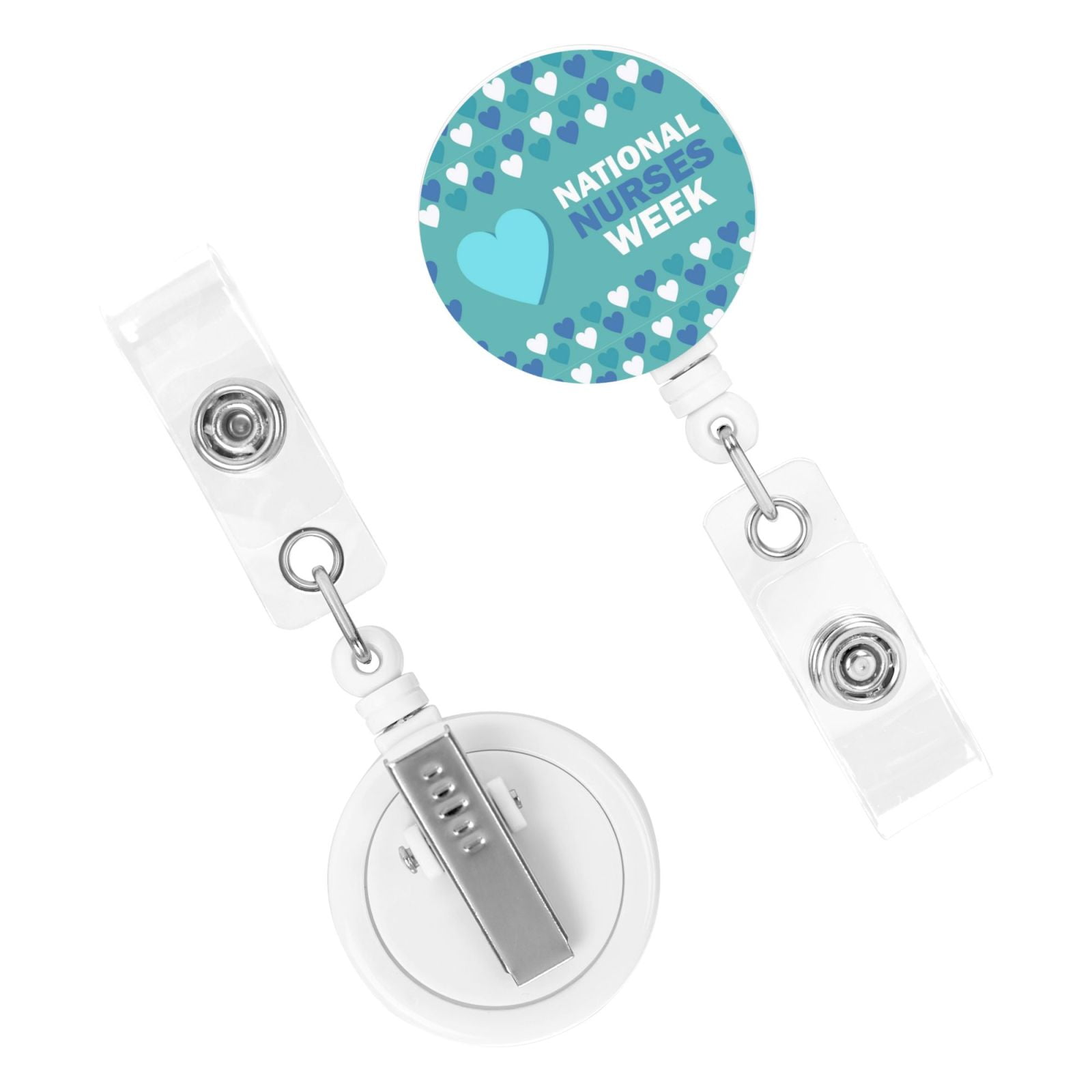 Nurses Appreciation Week Badge Reel Retractable Badge Clip Id Card Name ...