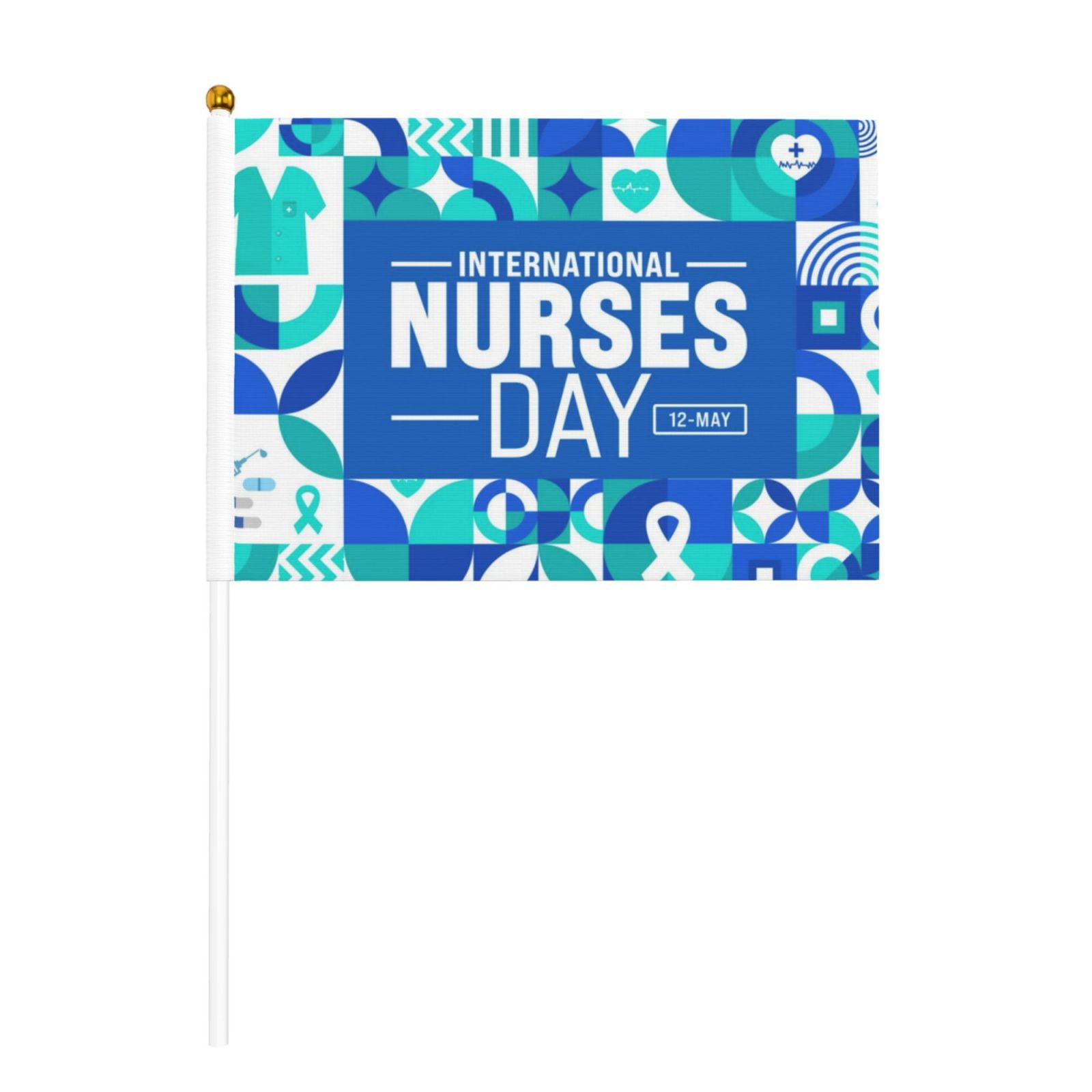 Nurses Appreciation Week Flag Small Mini Hand Held Flags Small ...