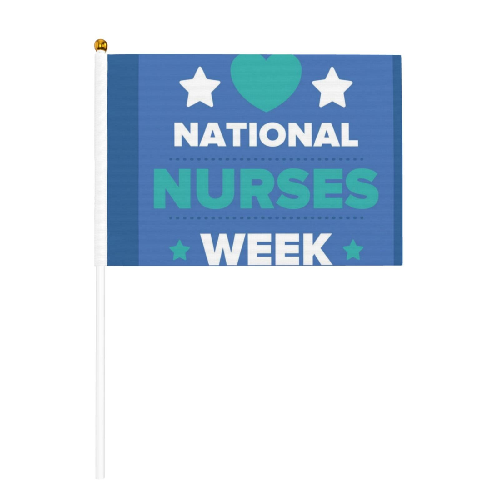 Nurses Appreciation Week Flag Small Mini Hand Held Flags Small ...