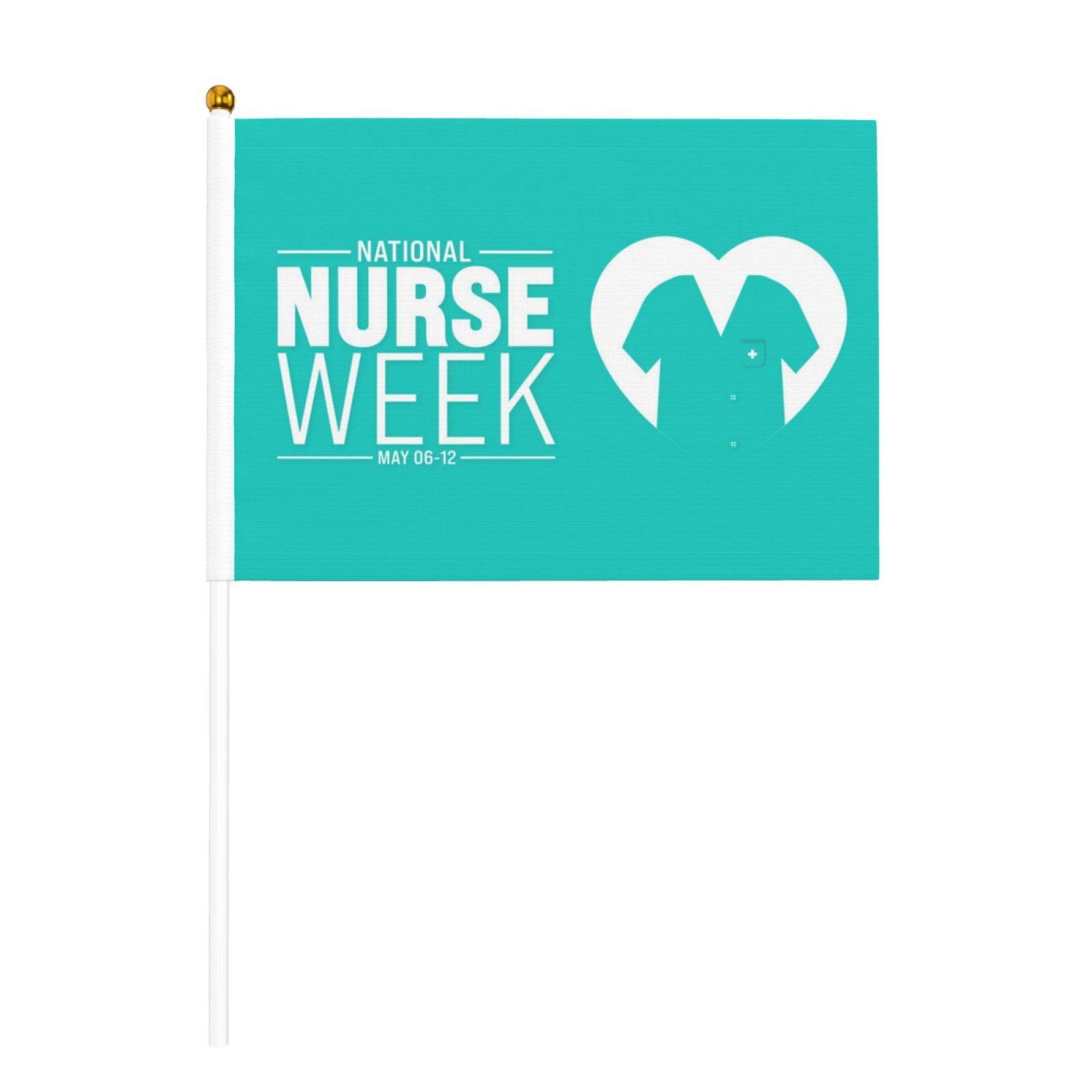 Nurses Appreciation Week Flag Small Mini Hand Held Flags Small ...