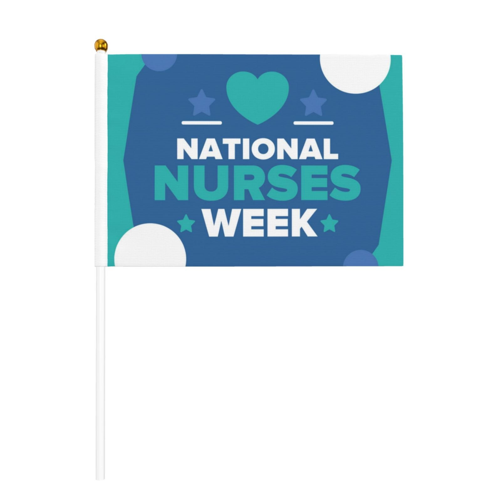 Nurses Appreciation Week Flag Small Mini Hand Held Flags Small ...