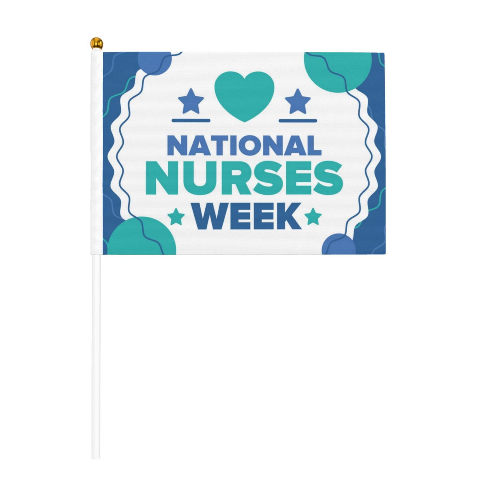 Nurses Appreciation Week Flag Small Mini Hand Held Flags Small ...