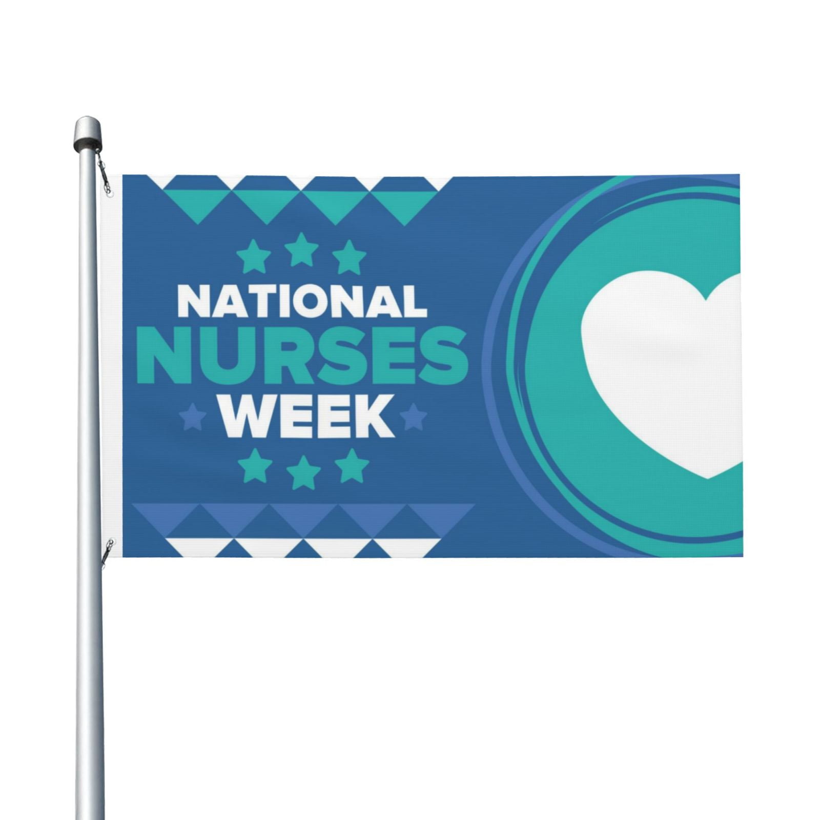 Nurses Appreciation Week Garden Flags 3x5 Ft Decoration Double Side ...