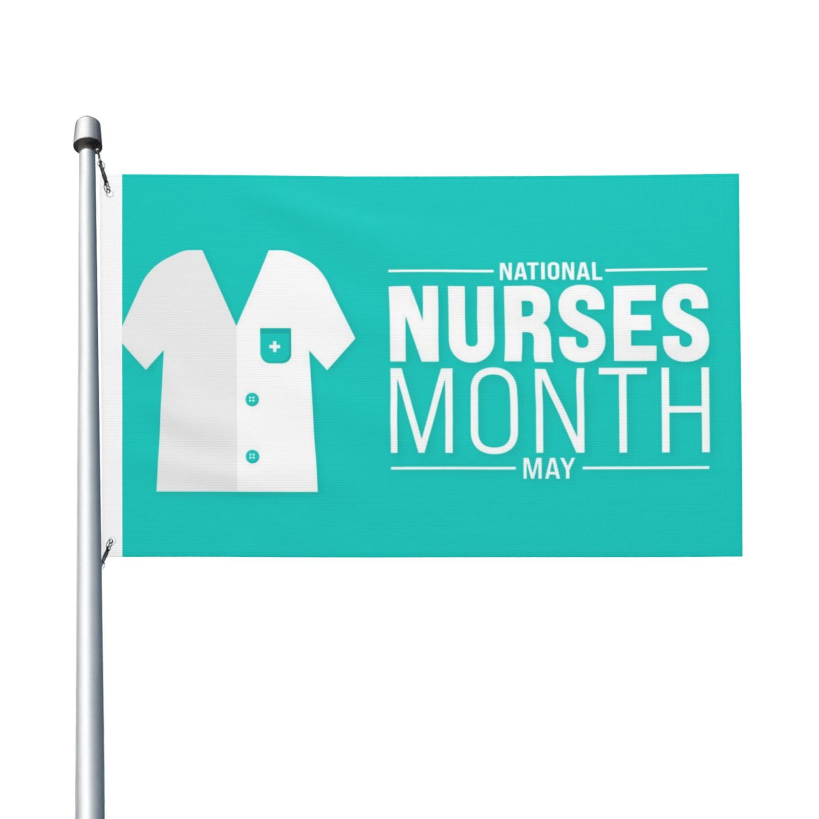 Nurses Appreciation Week Garden Flags 3x5 Ft Decoration Double Side ...