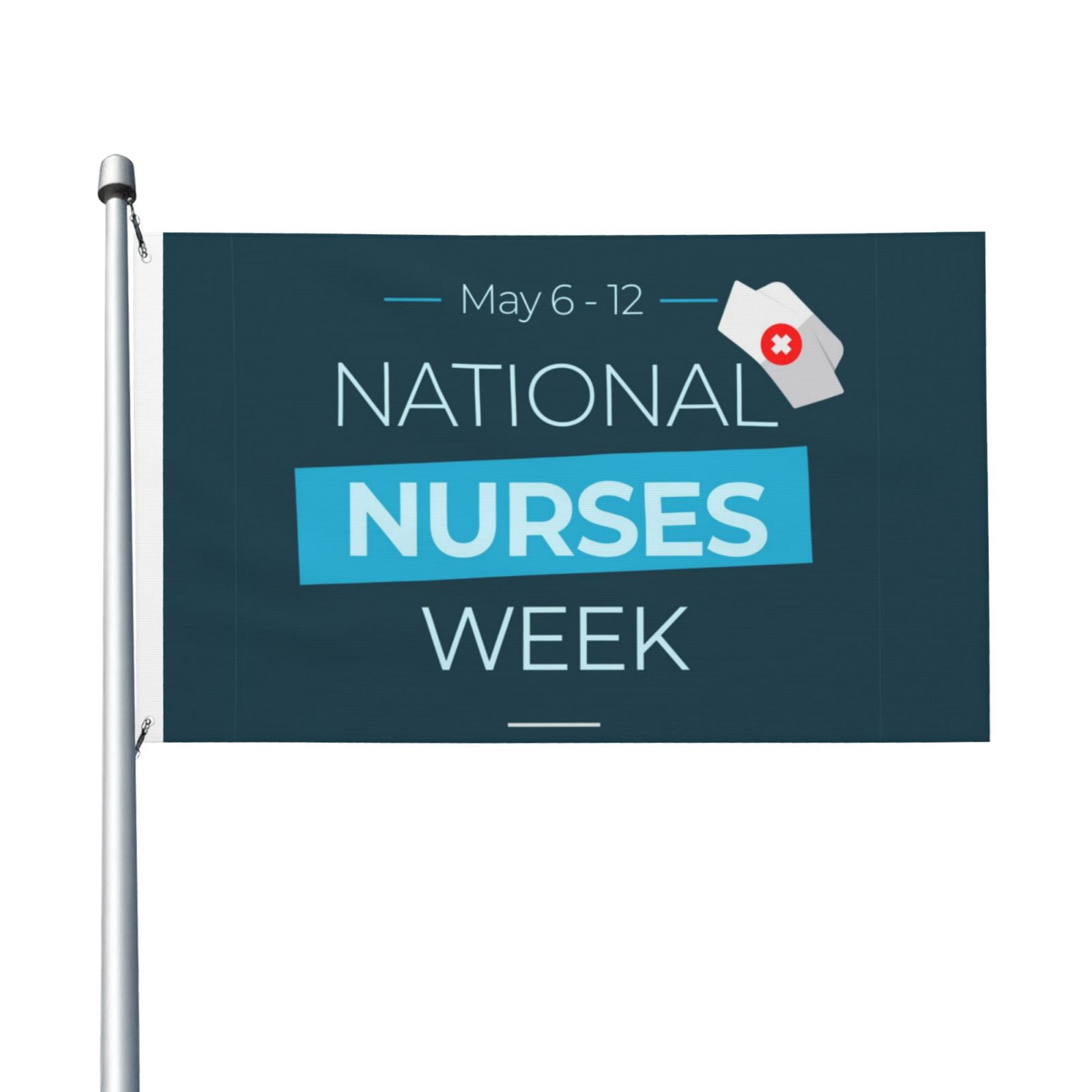 Nurses Appreciation Week Garden Flags 3x5 Ft Decoration Double Side ...
