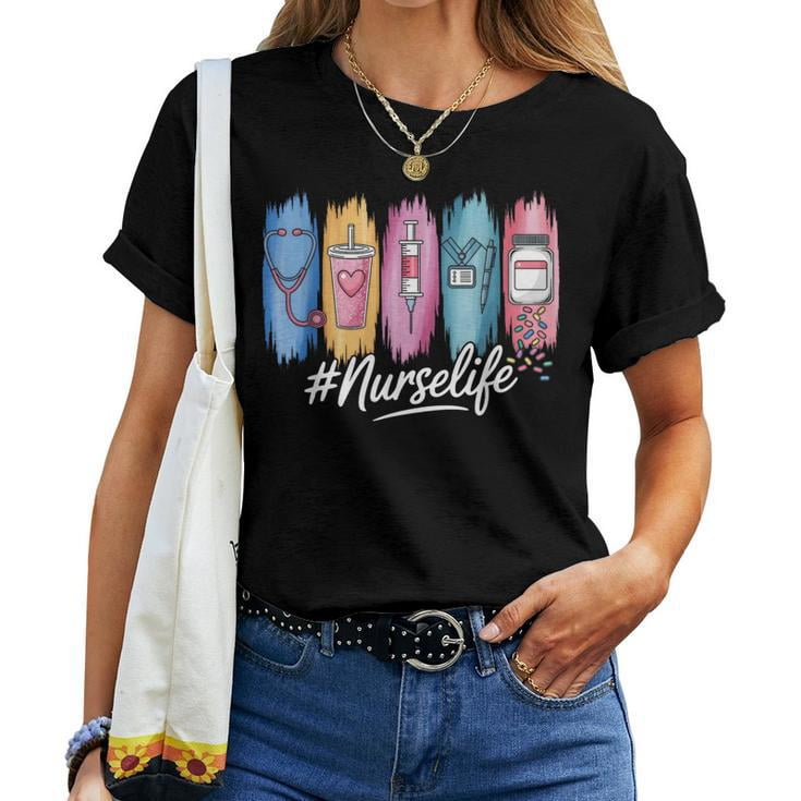 Nurses' Day Nurse Week Appreciation 2025 T-Shirt – Brushstroke Design ...