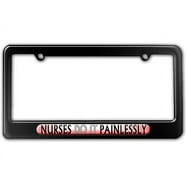 Nurses Do It With TLC, Nursing License Plate Tag Frame, Multiple Colors ...
