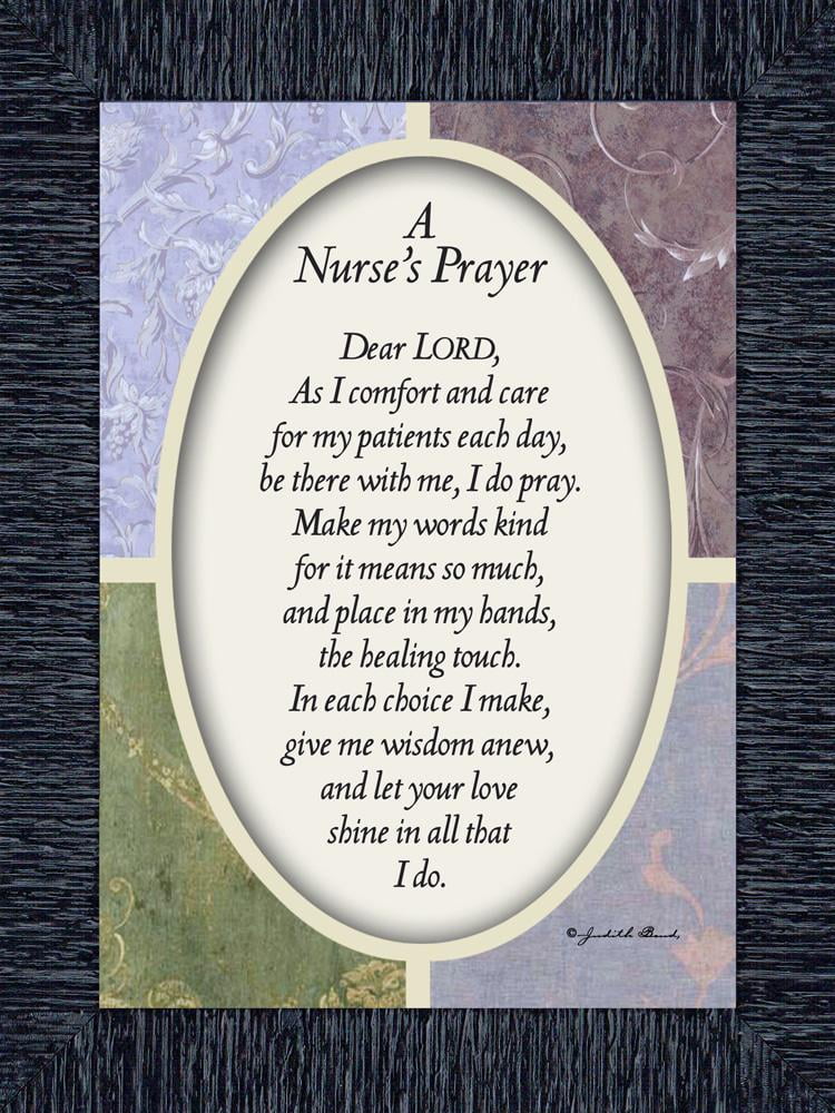 Nurses Prayer, Gift Appreciation for Special Nurses, Nurse Graduation ...