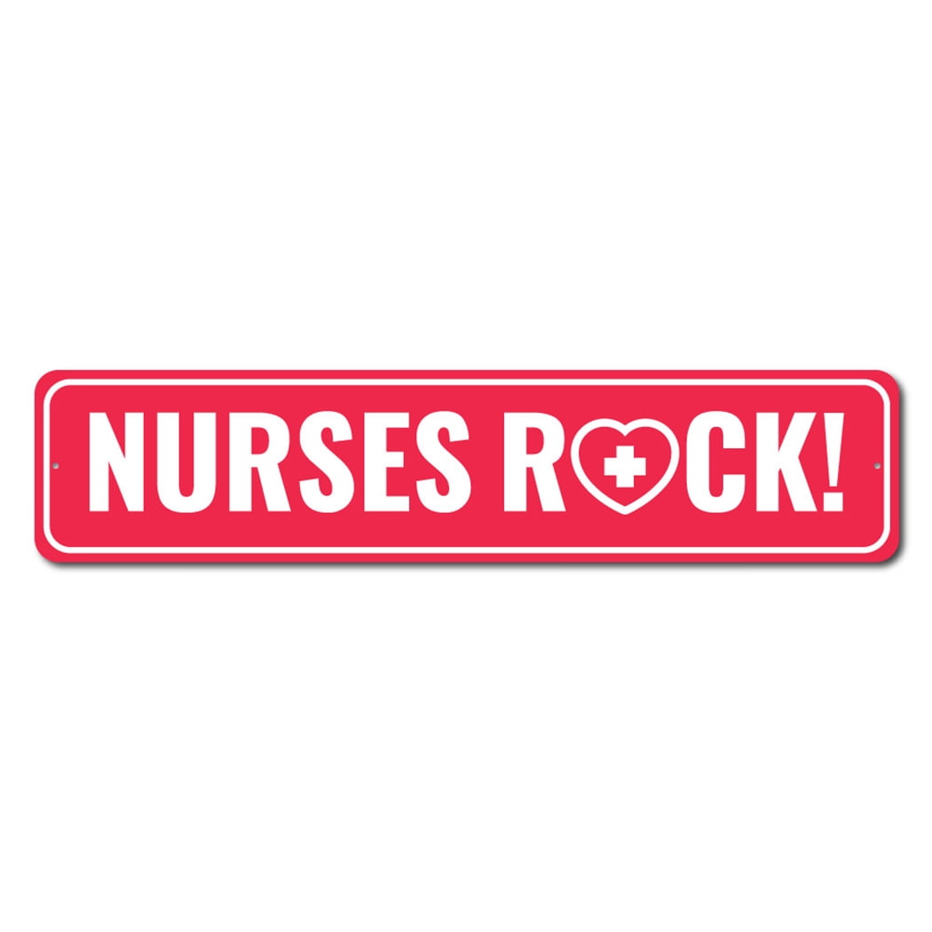 Nurses Rock Sign, Frontliner Appreciation Sign, Salute to Health ...