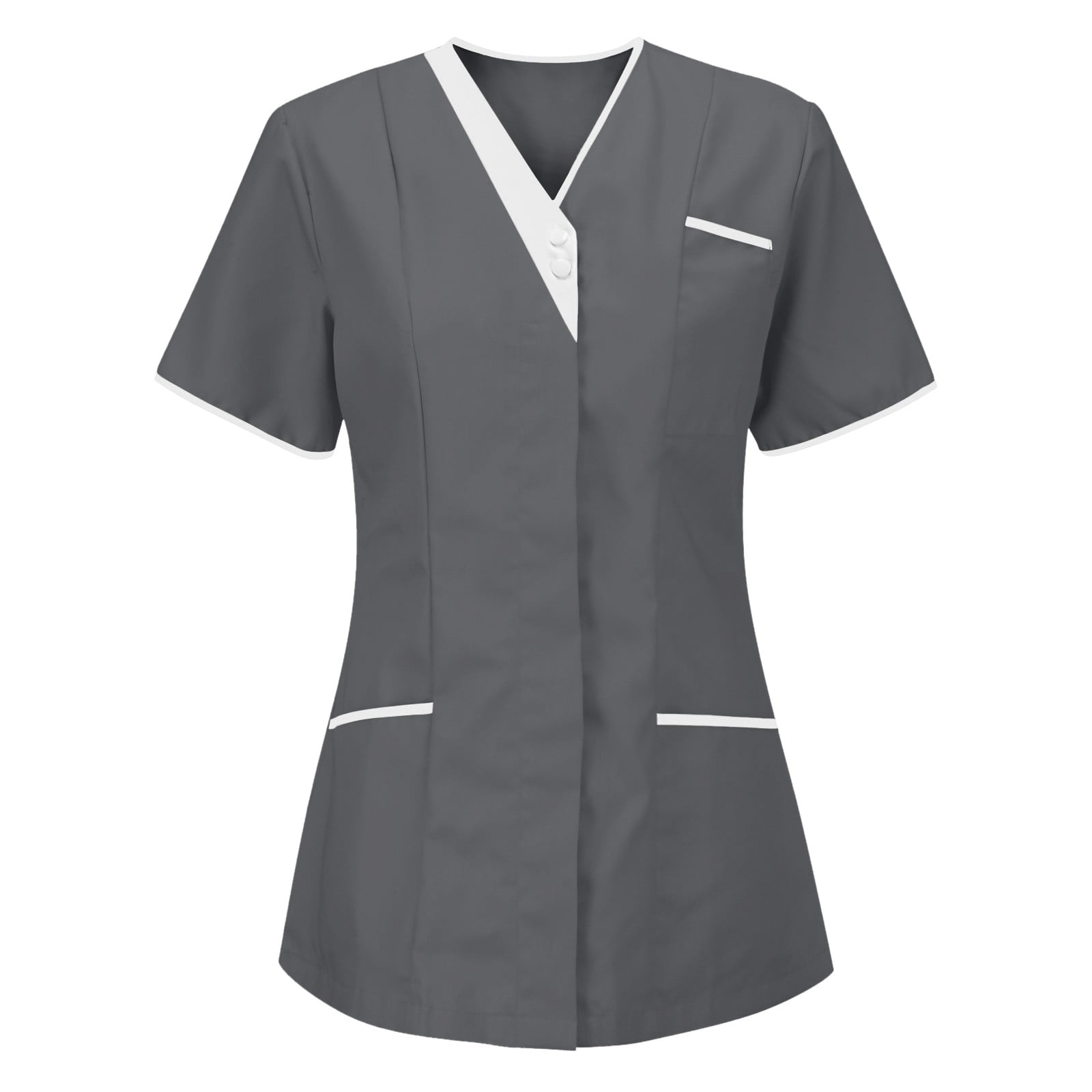 Nurses Scrubs Tops On Sale,Women Work Uniform Scrubs,V-Neck Nursing ...