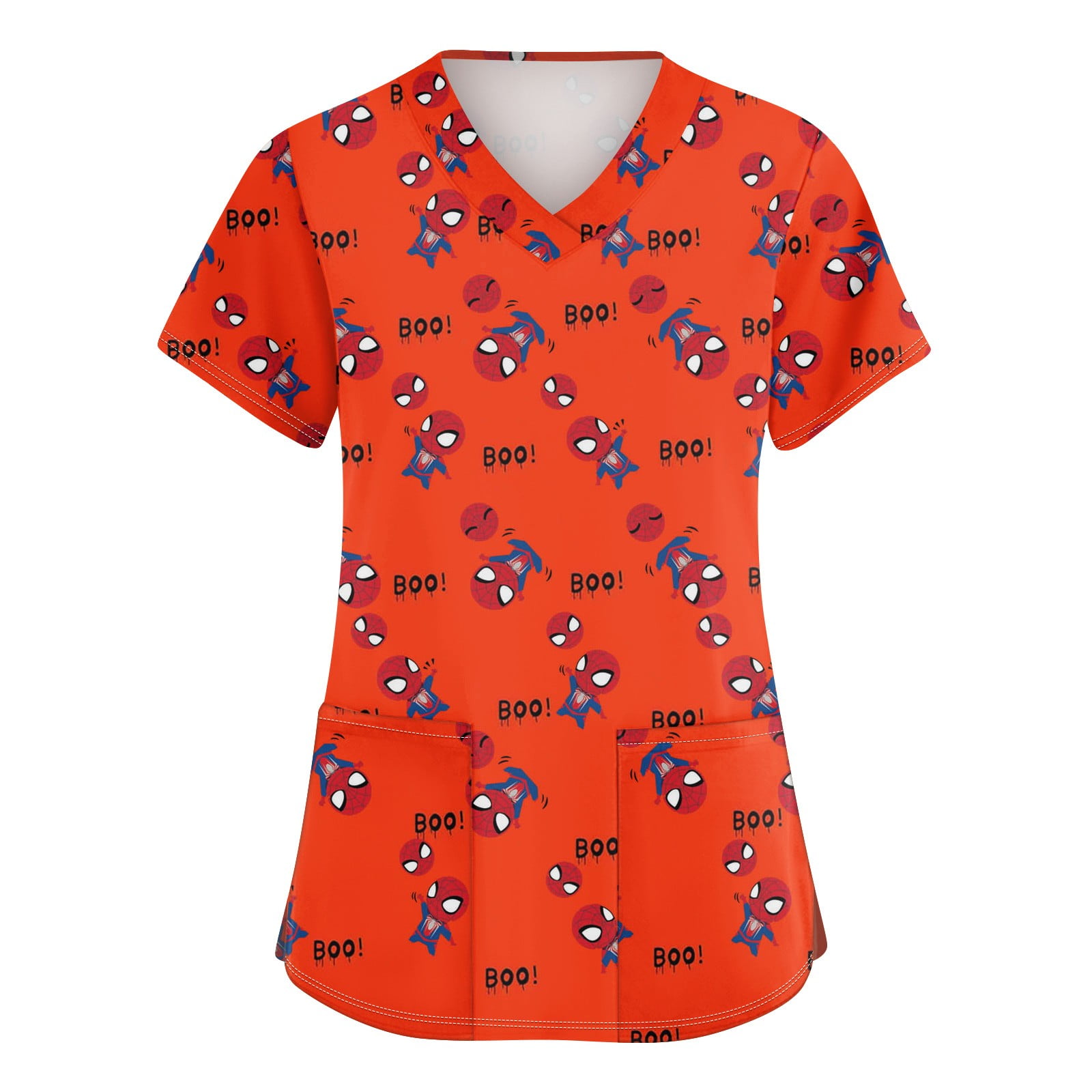 Nurses Week Gifts 2025 Scrubs for Women Plus Size Stretch Scrub Tops ...