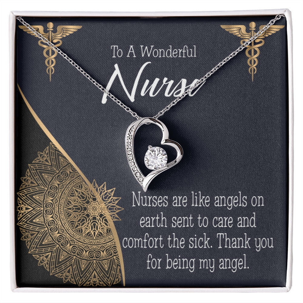 Nurses are Like Angels Healthcare Medical Worker Nurse Appreciation ...