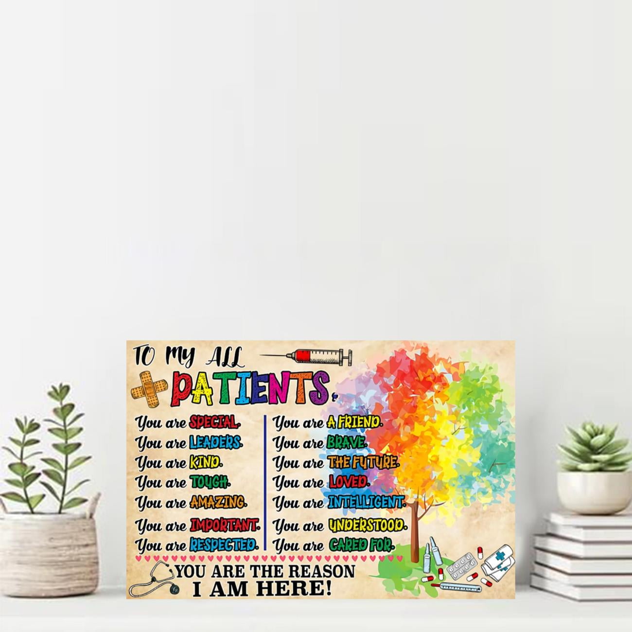 Nursing Assistant To My All Patients Poster Nurse Poster Nursing ...