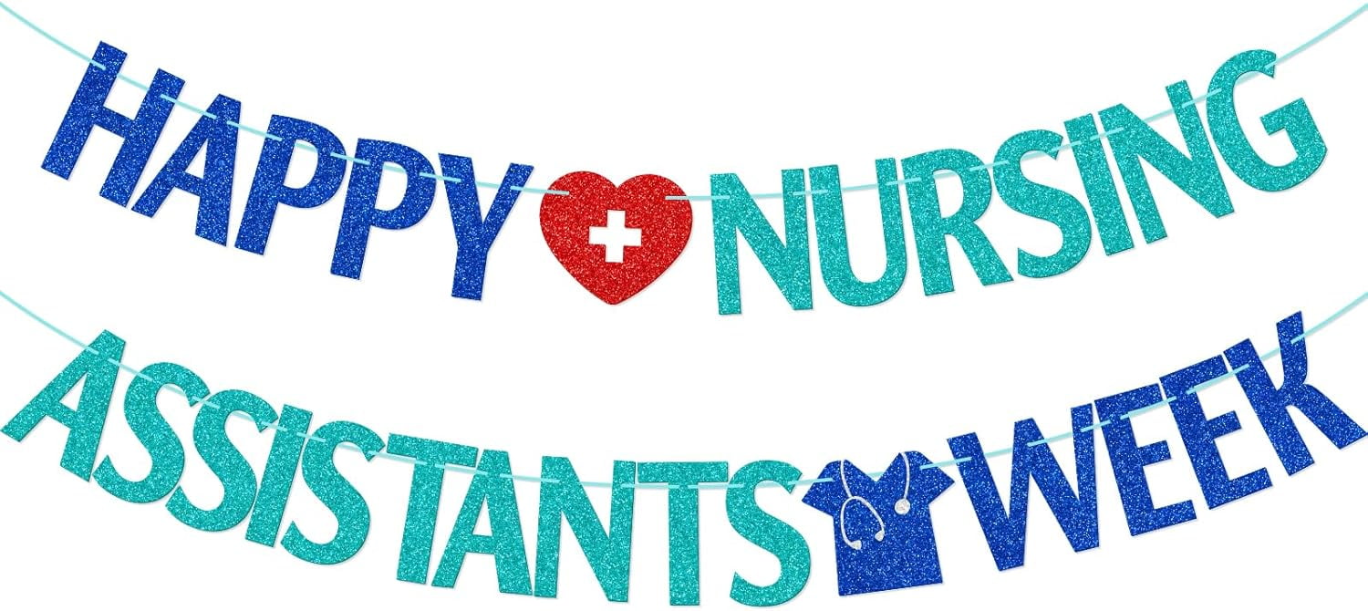 Nursing Assistants Week Banner, CNA Week Party Decorations, CNA ...