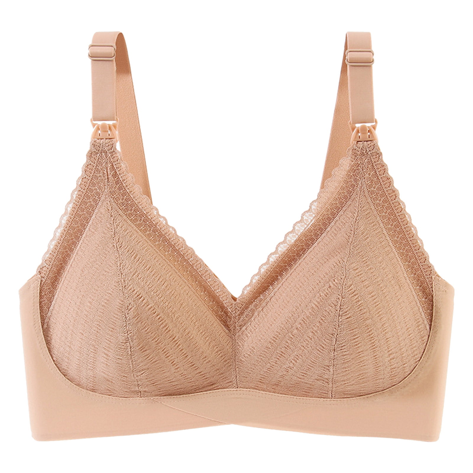 Nursing Bras 2024 Womens Bra Wireless Maternity Soft Support Without