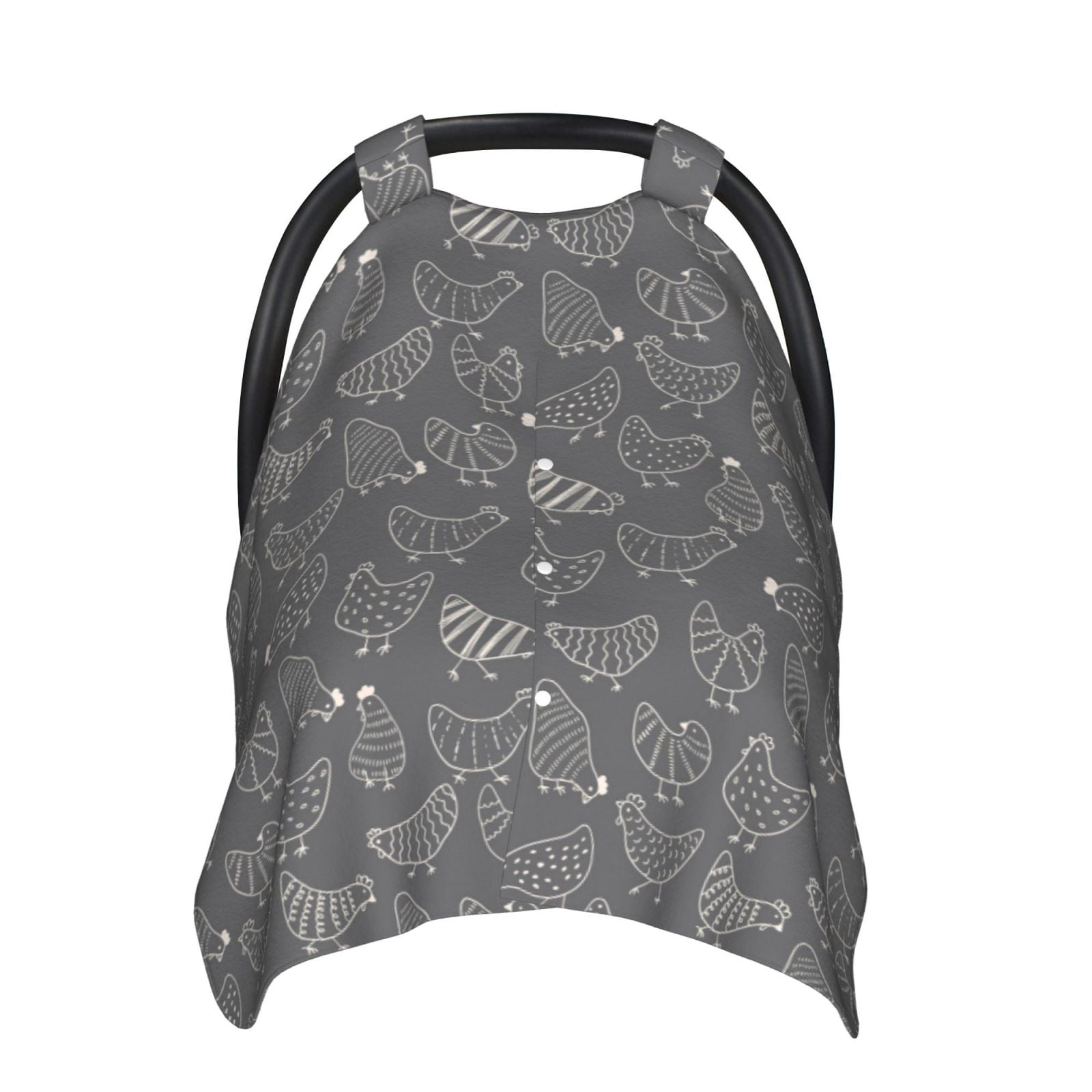 Nursing Cover for Breastfeeding Modern Lines Cute Chicken Soft Infant ...