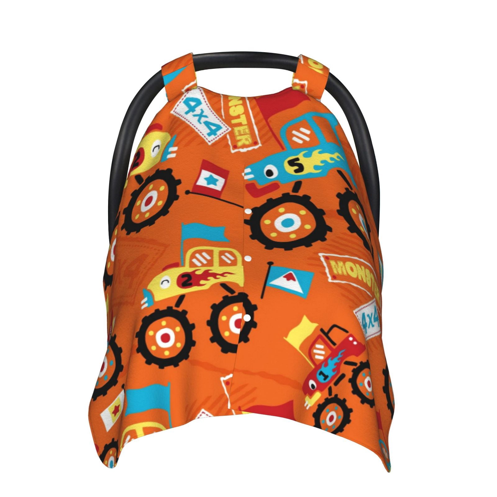 Nursing Cover for Breastfeeding Monster Truck,Truck Cartoon Soft Infant ...