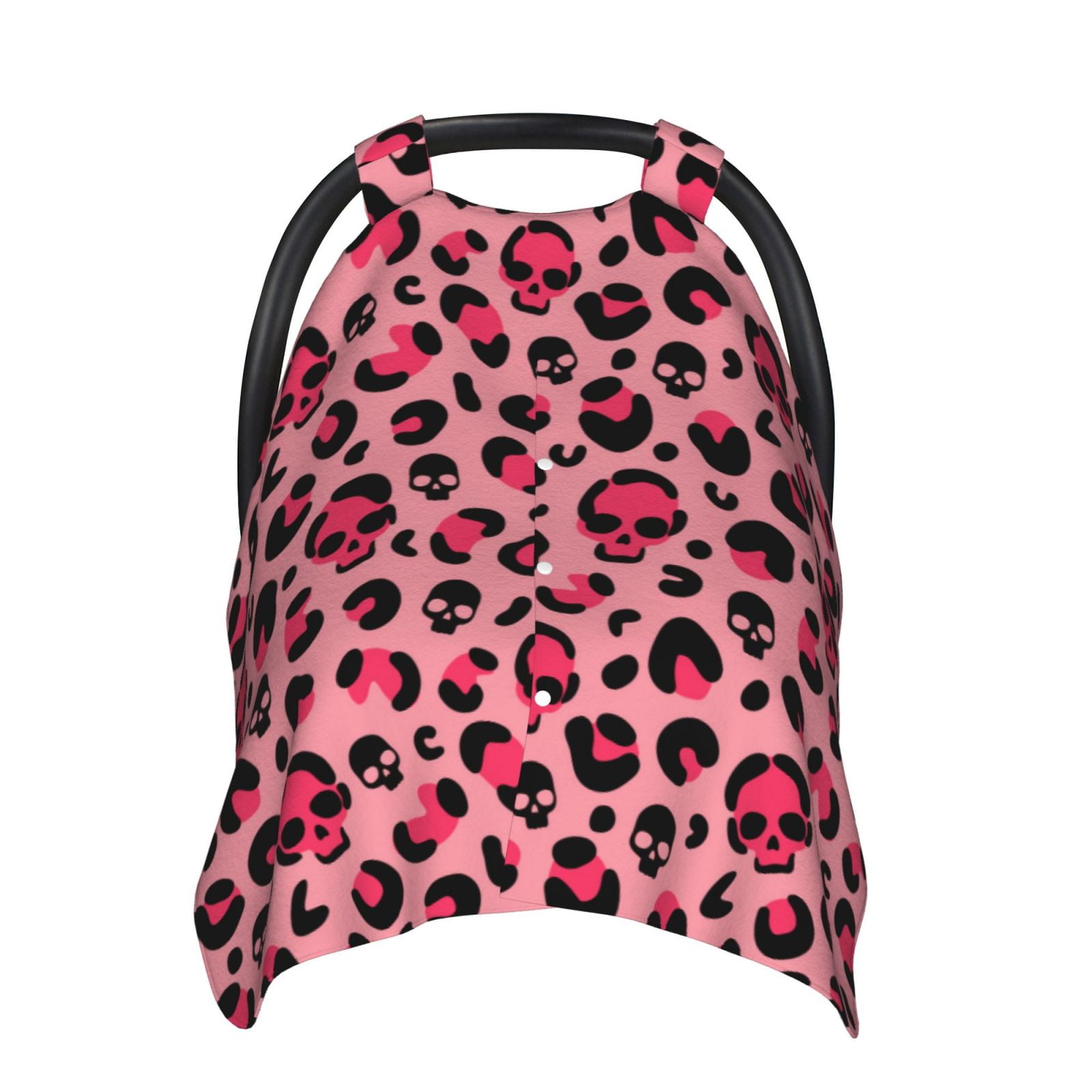 Nursing Cover for Breastfeeding Skull leopard print pink cute Soft ...