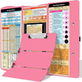 Nursing Foldable Clipboard - 3-Layer Aluminum, Medical Cheat Sheets ...