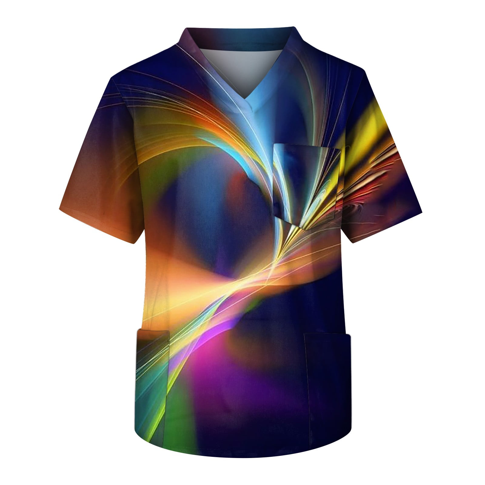 Nursing Graduation Gifts Plus Size Work Short Sleeve Scrub Tops Men ...