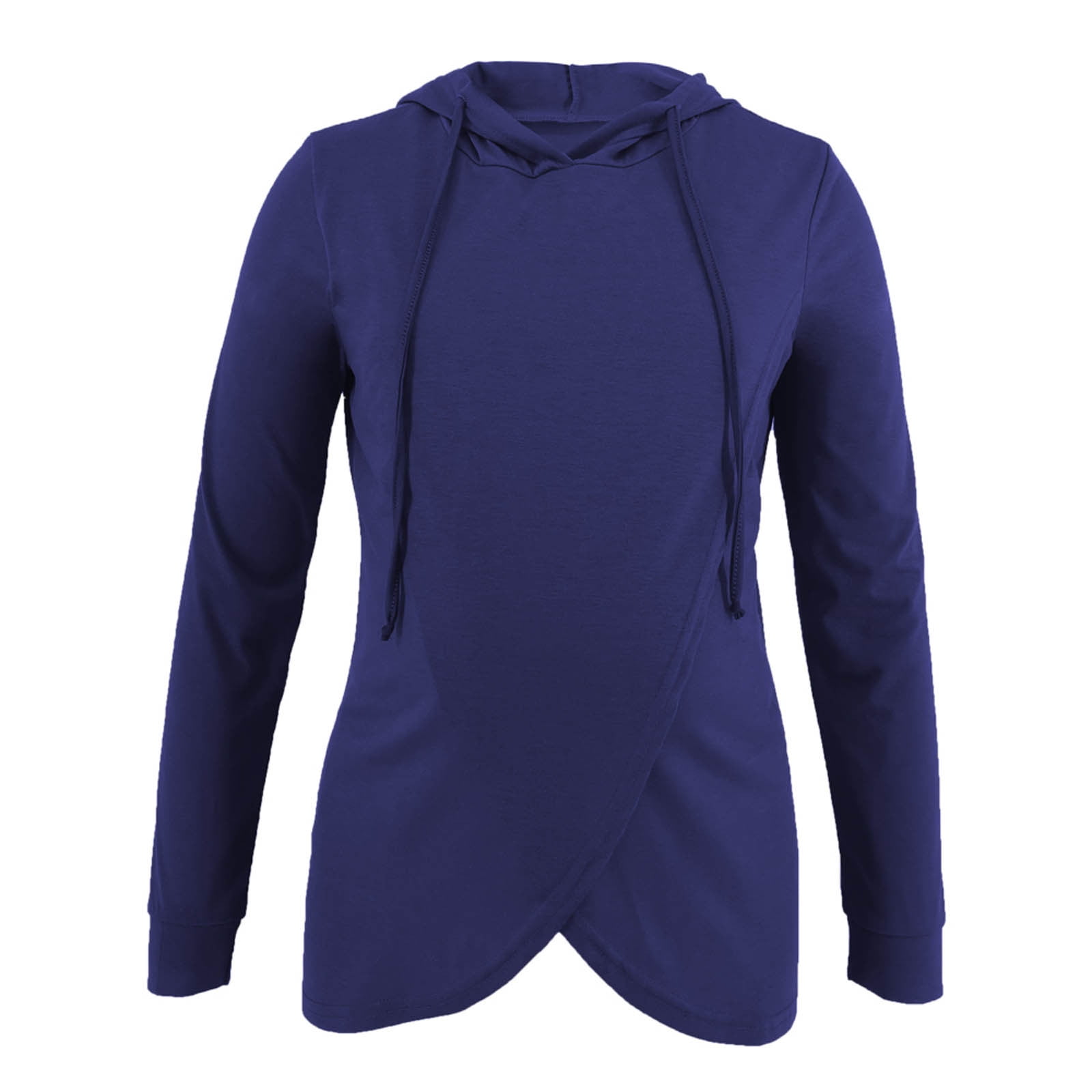 Nursing Hoodie Sweatshirt for Women Maternity Clothes Long Sleeve ...