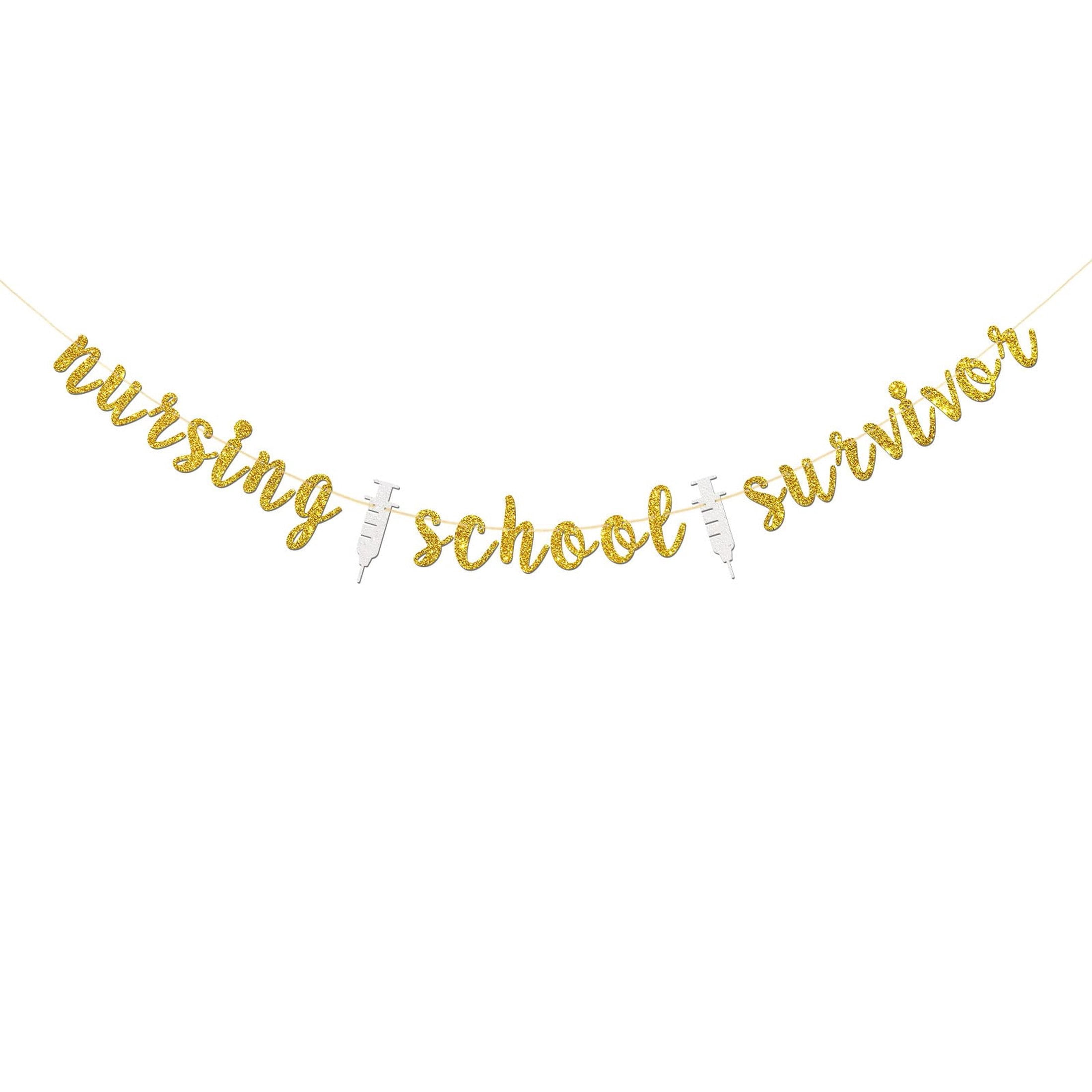 Nursing Journey Celebration Banner - Grad RN BSN Graduation Sign for ...