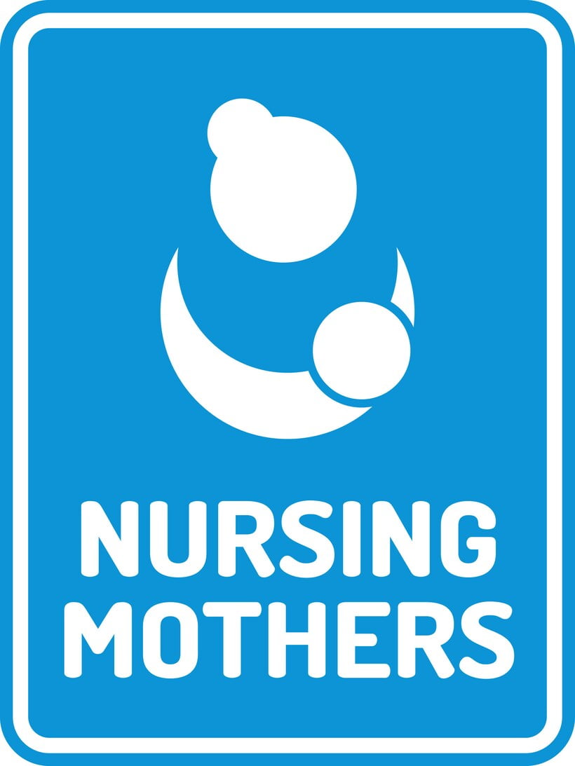 Nursing Mothers Wall or Door Sign Baby Rooms Signage SIZE: 12" x 16 ...