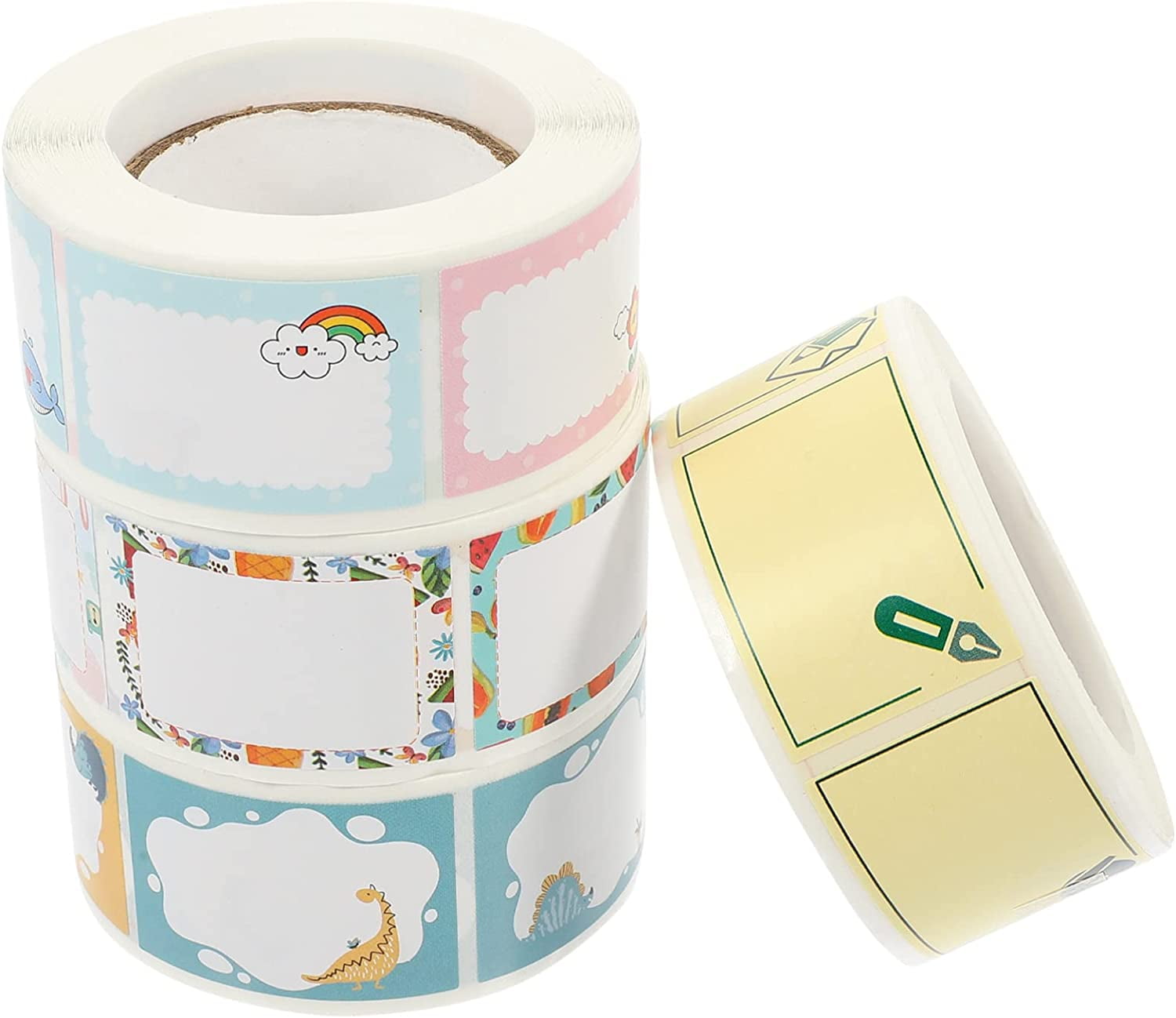 Nursing Notes Envelope Seal Stickers 4 Rolls of Cartoon Name Tag ...