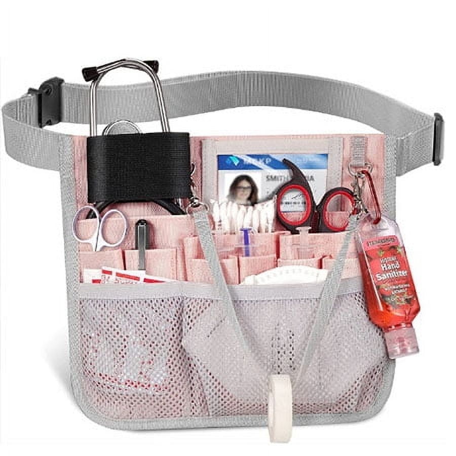 Nursing Organizer Belt Fanny Pack with Tape Holder Multi Compartment ...