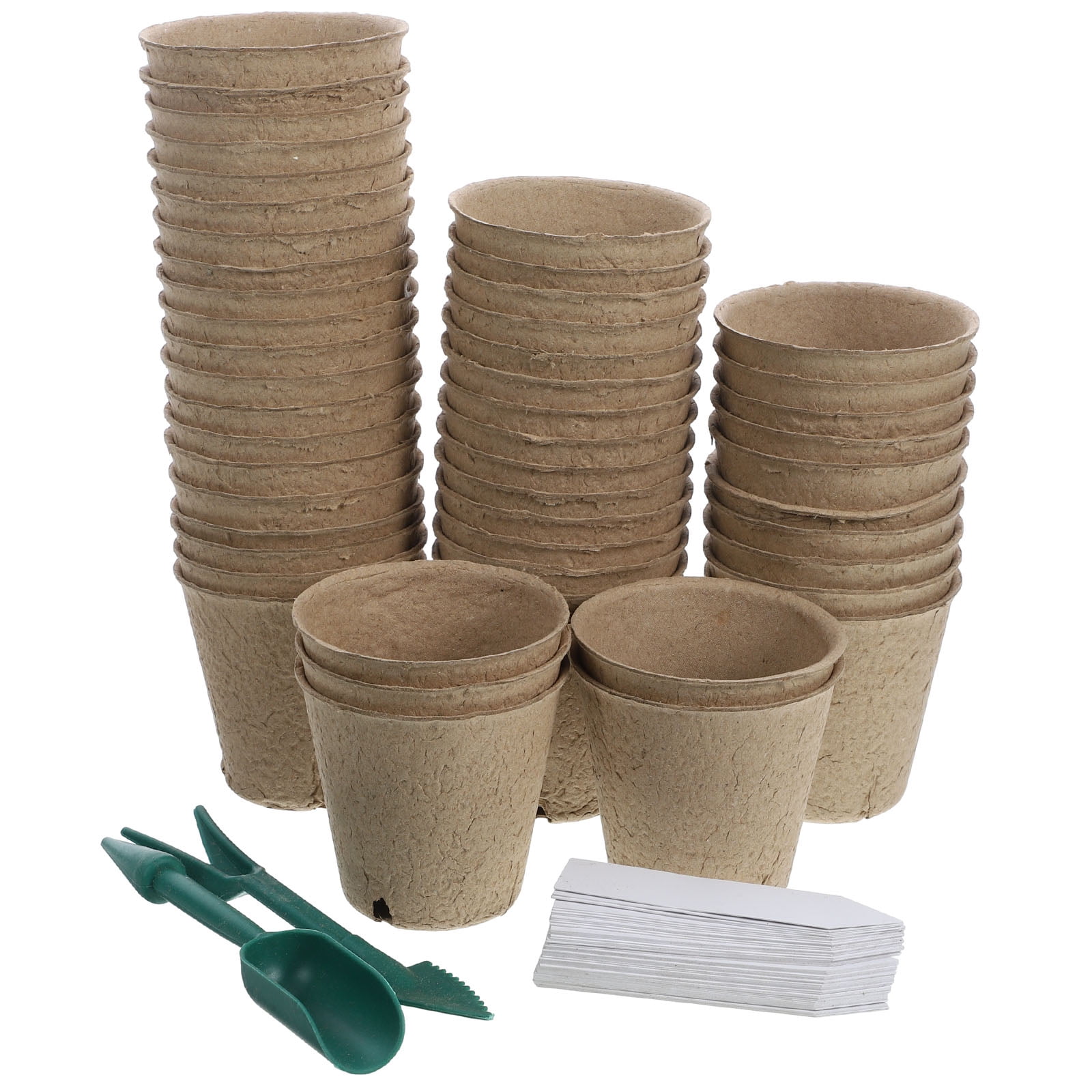 UEETEK Planting Pots Pulp 1 Set 3.14X3.14X2.95in - Walmart.com