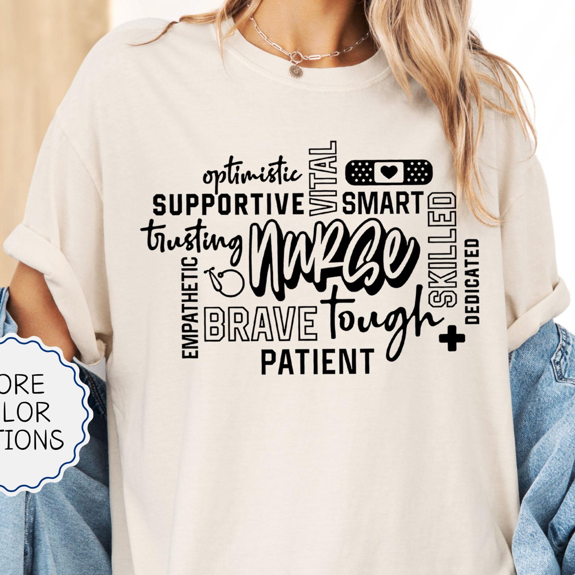 Nursing Shirt Nurse Word Art Shirt Nurses Day Gifts Nurse Appreciation ...